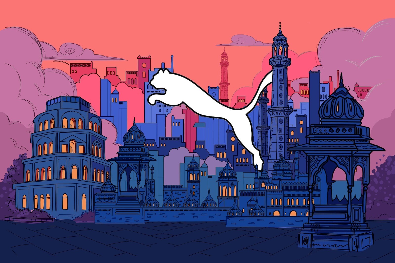 ArtStation - Illustration_puma branding