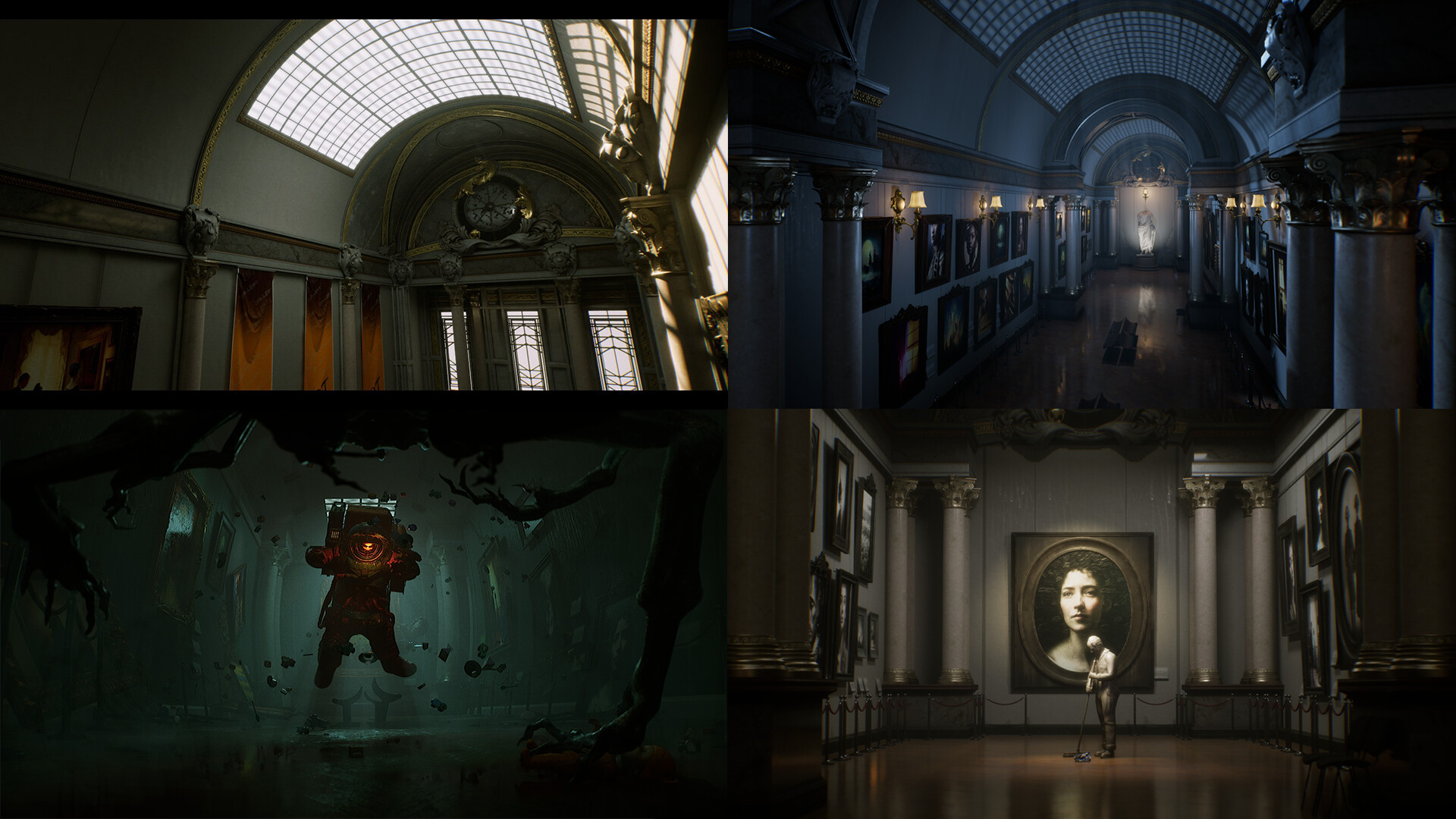 ArtStation - Lighting Study 4 - art museum