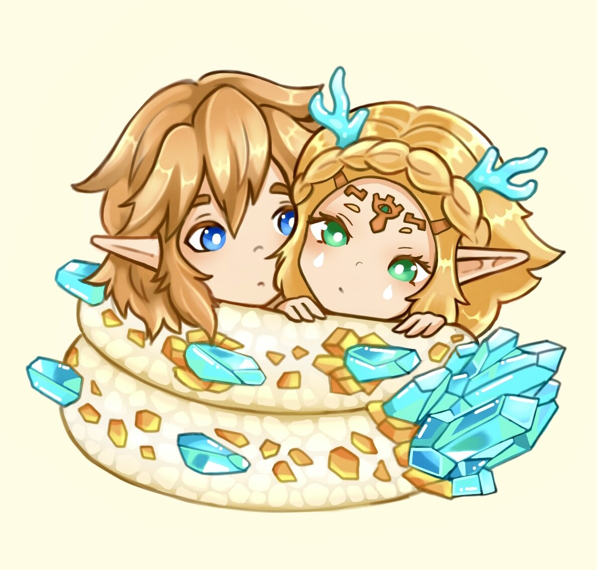 ArtStation - Chibi Dragon Zelda