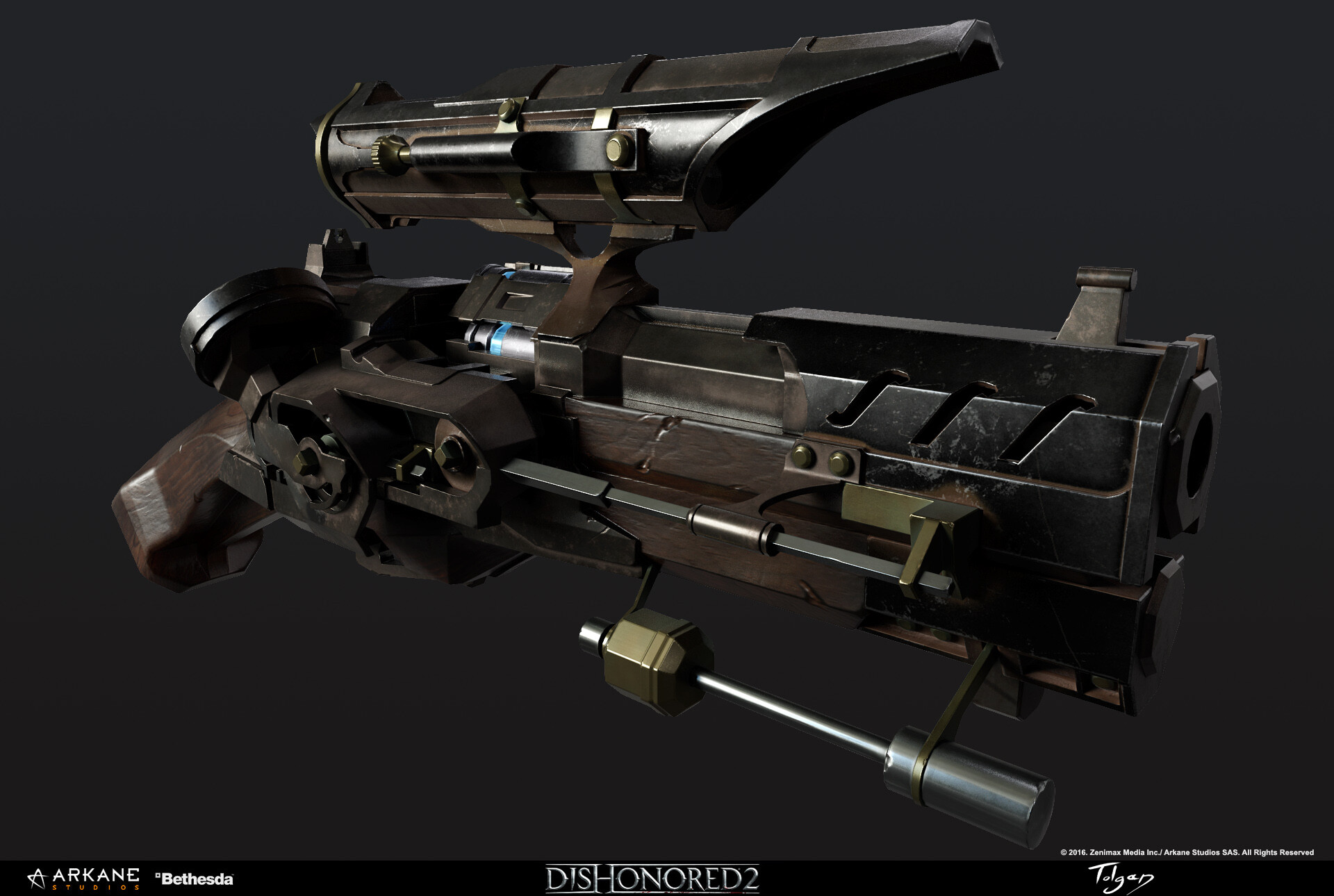 Tolgan - Dishonored 2 Corvo gun