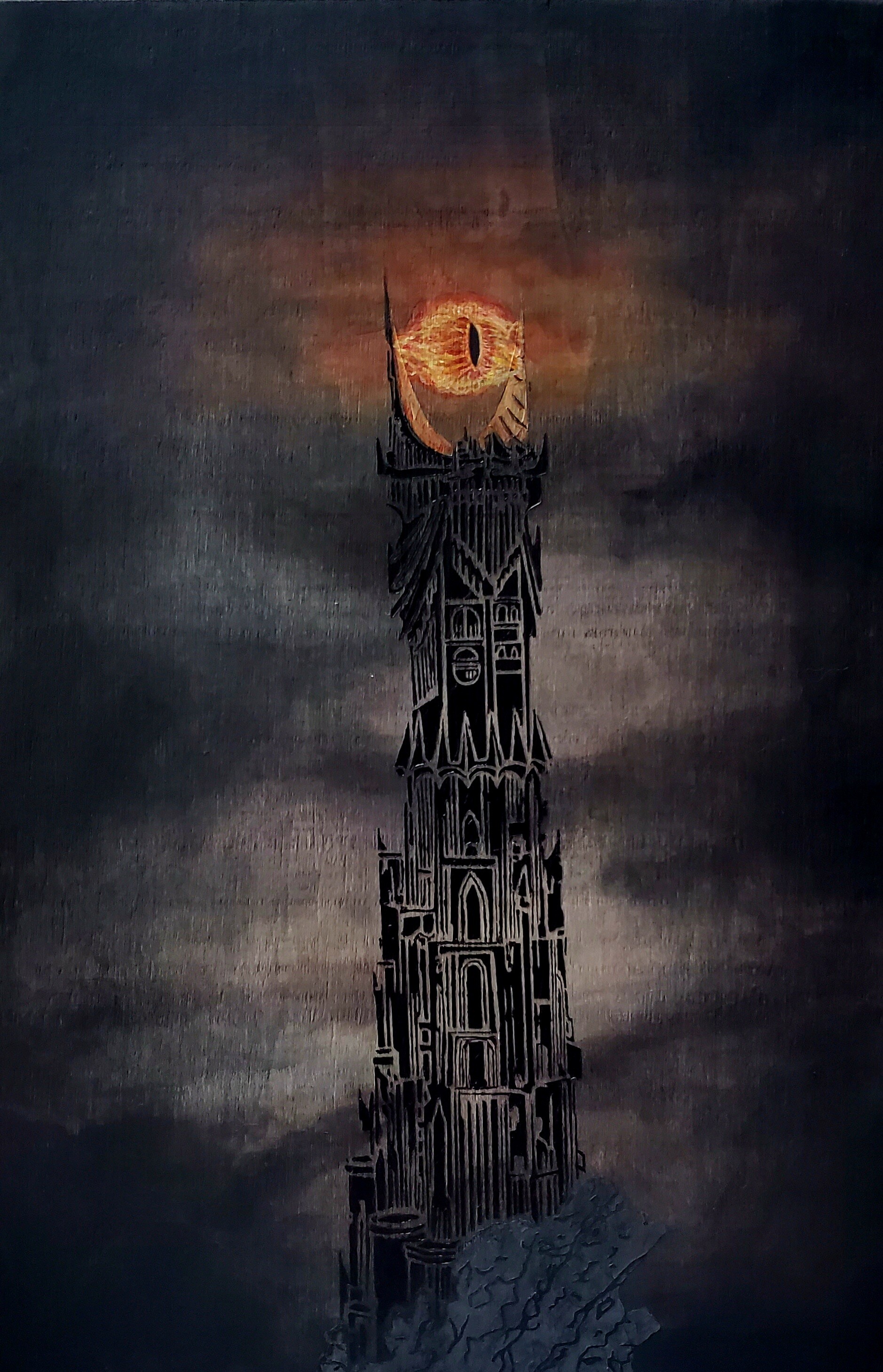 sauron tower drawing