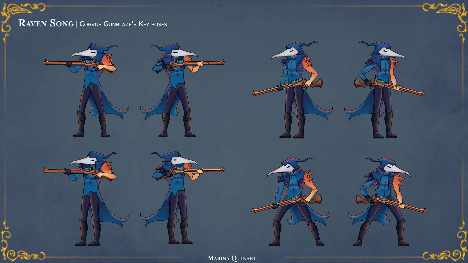 Marina Quinart - Raven Song - Corvus Gunblaze