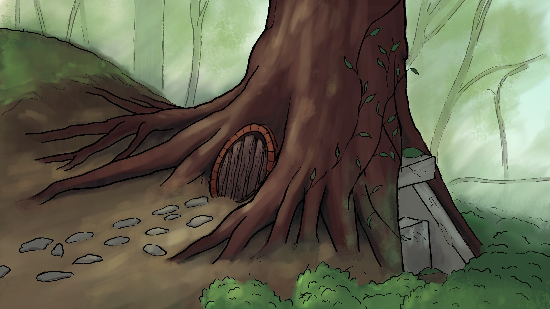 ArtStation - Forest Home