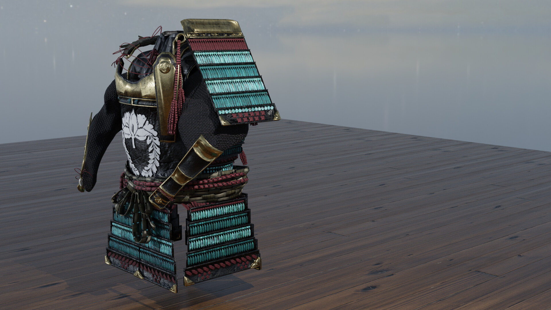 ArtStation - Japanese Samurai Armor