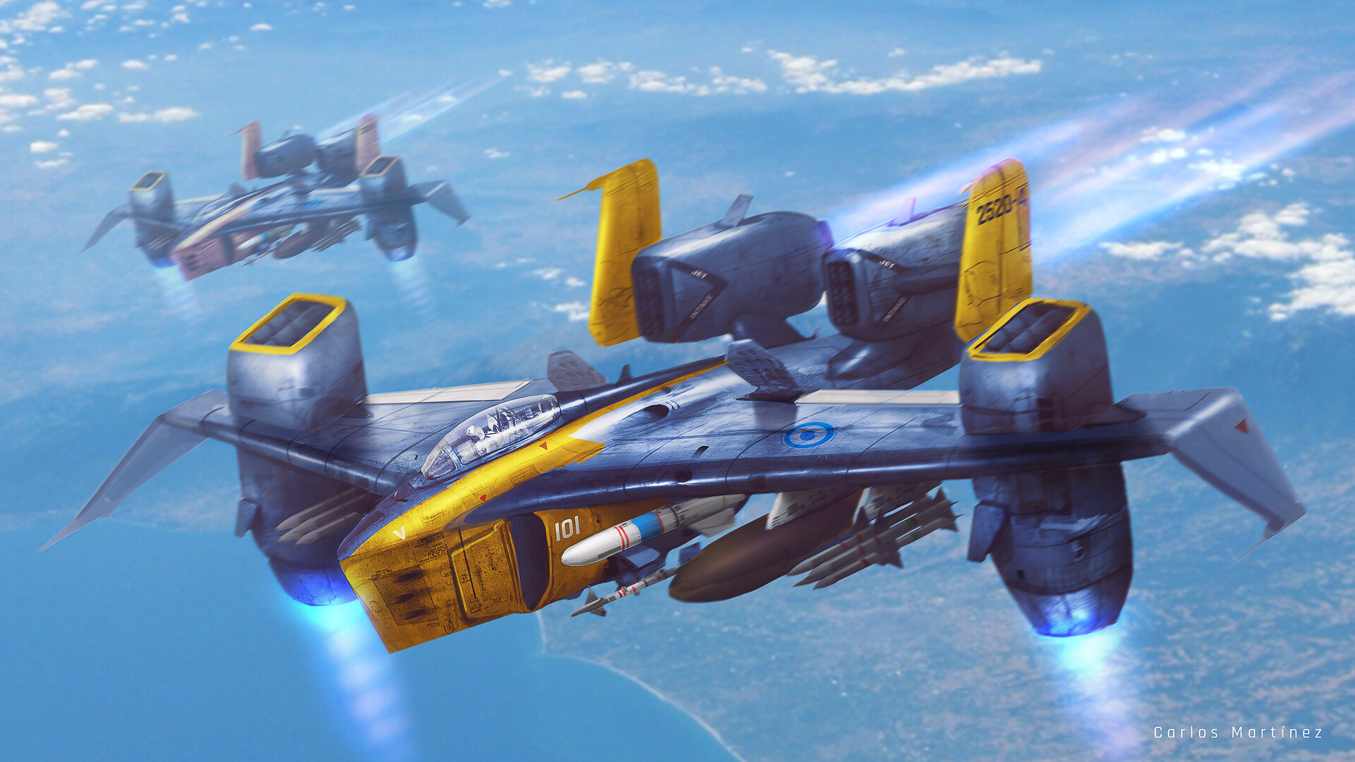 ArtStation - A-16D HAWK