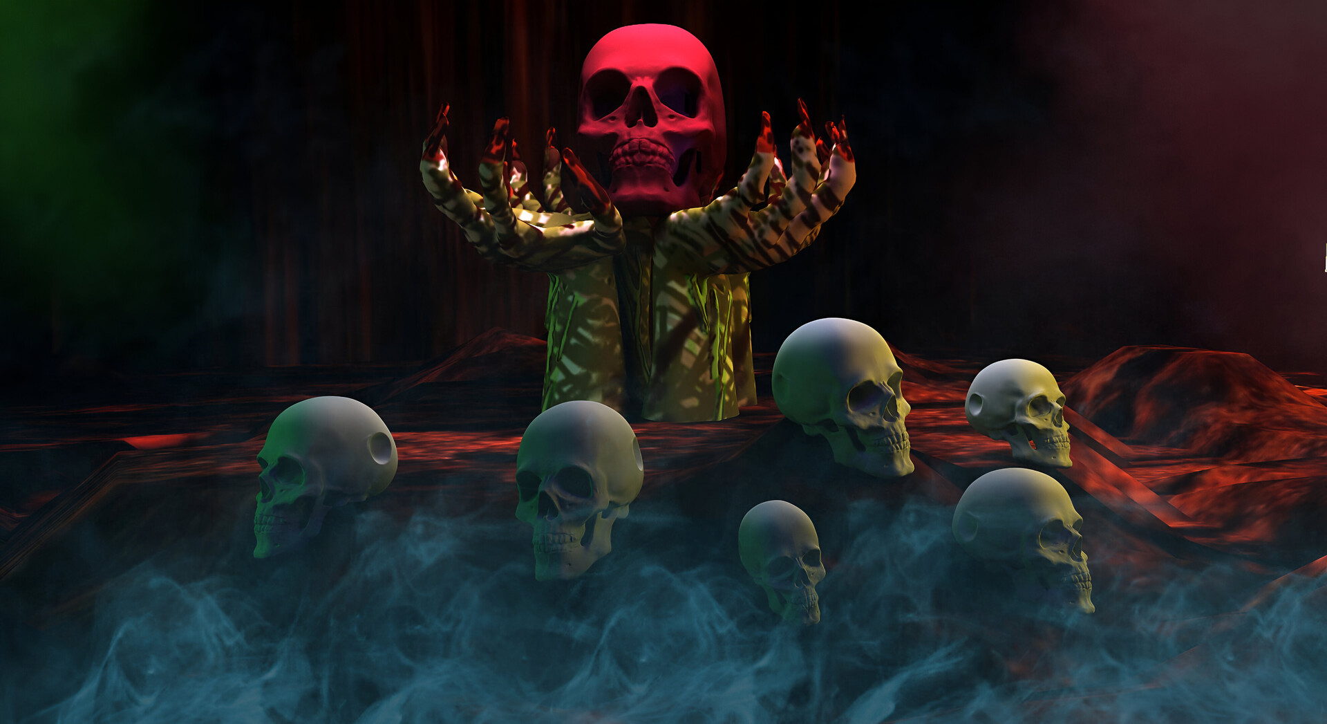 ArtStation - Skull Artwork