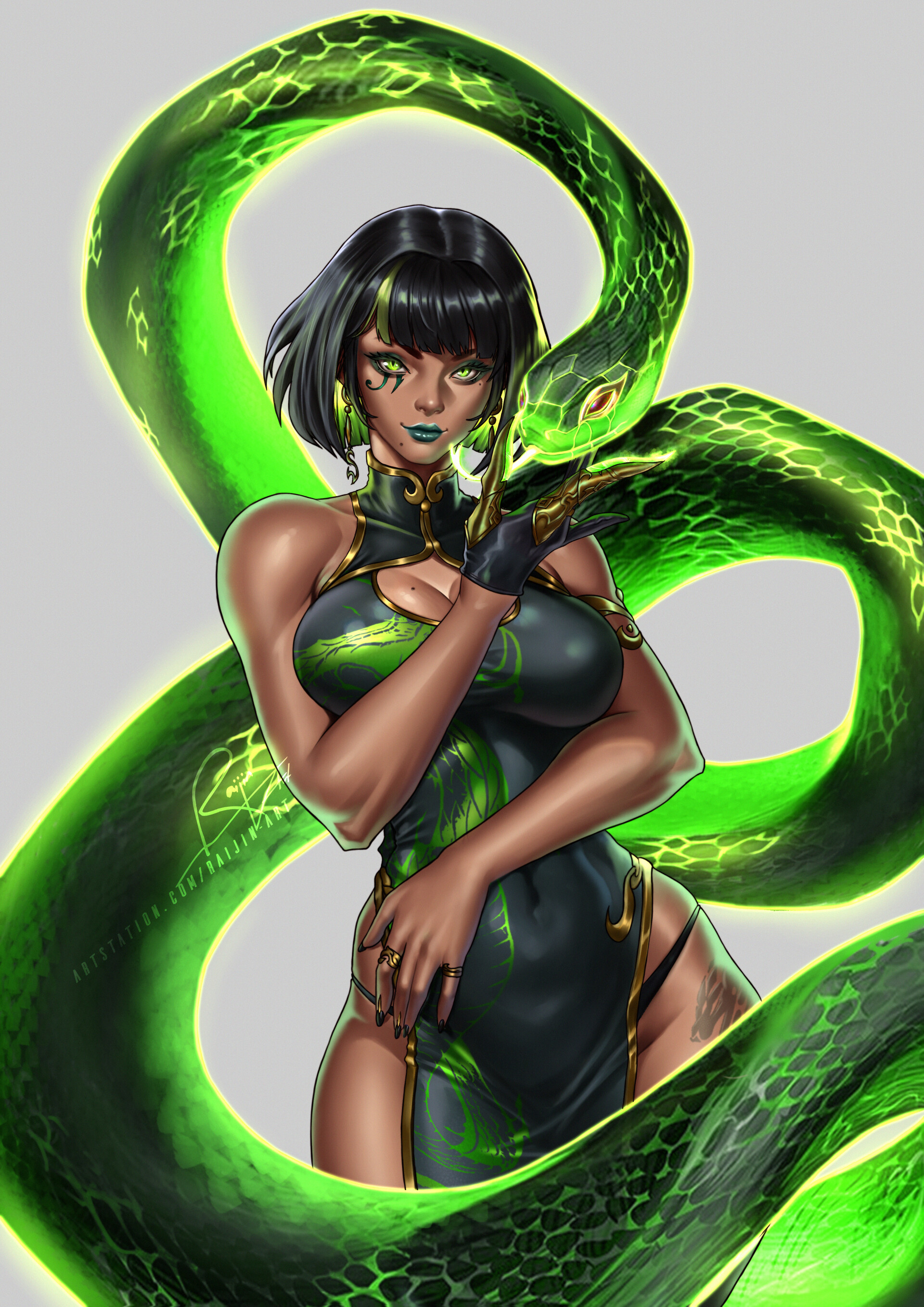 ArtStation - Snake Mage