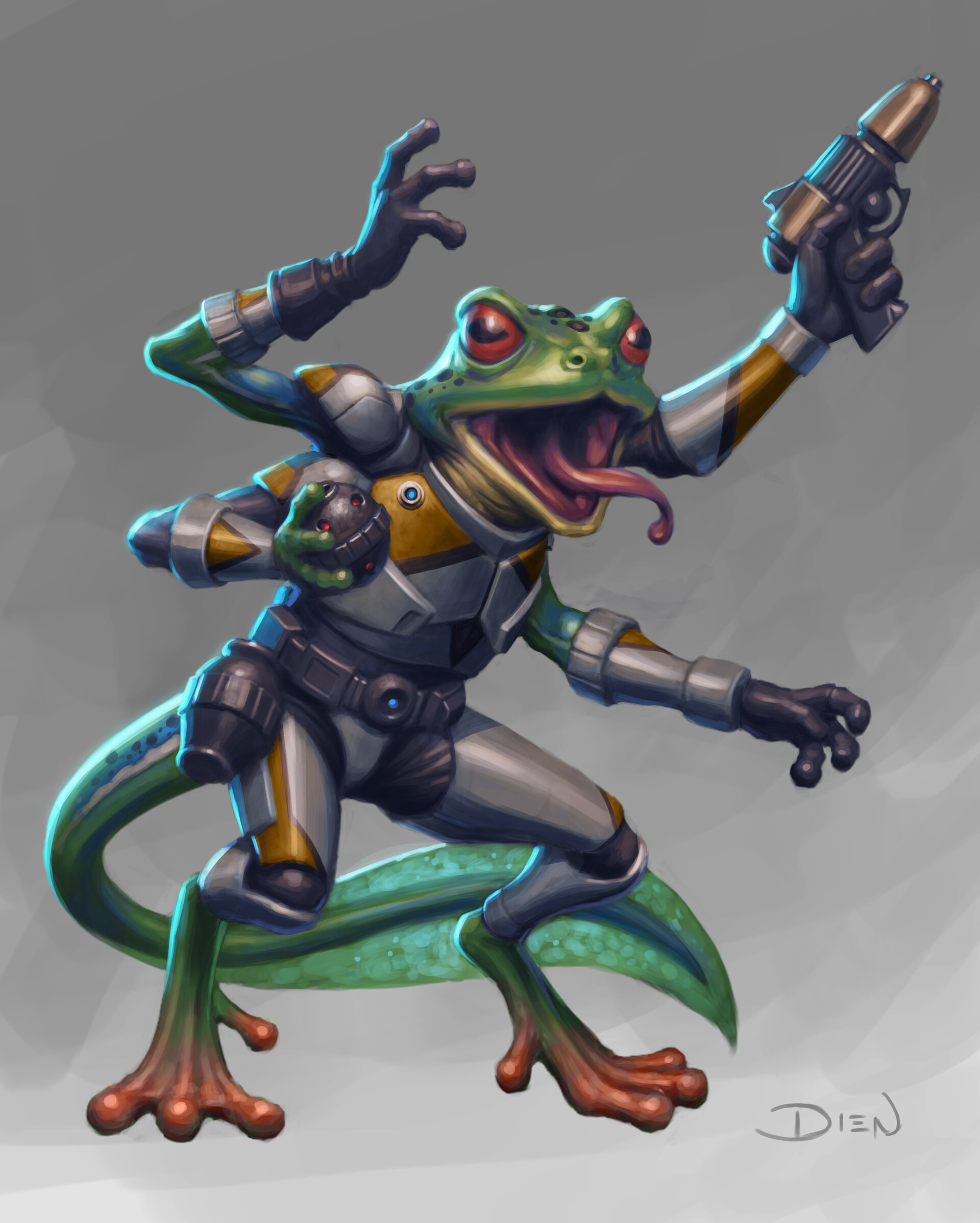 ArtStation - Space Ribbit