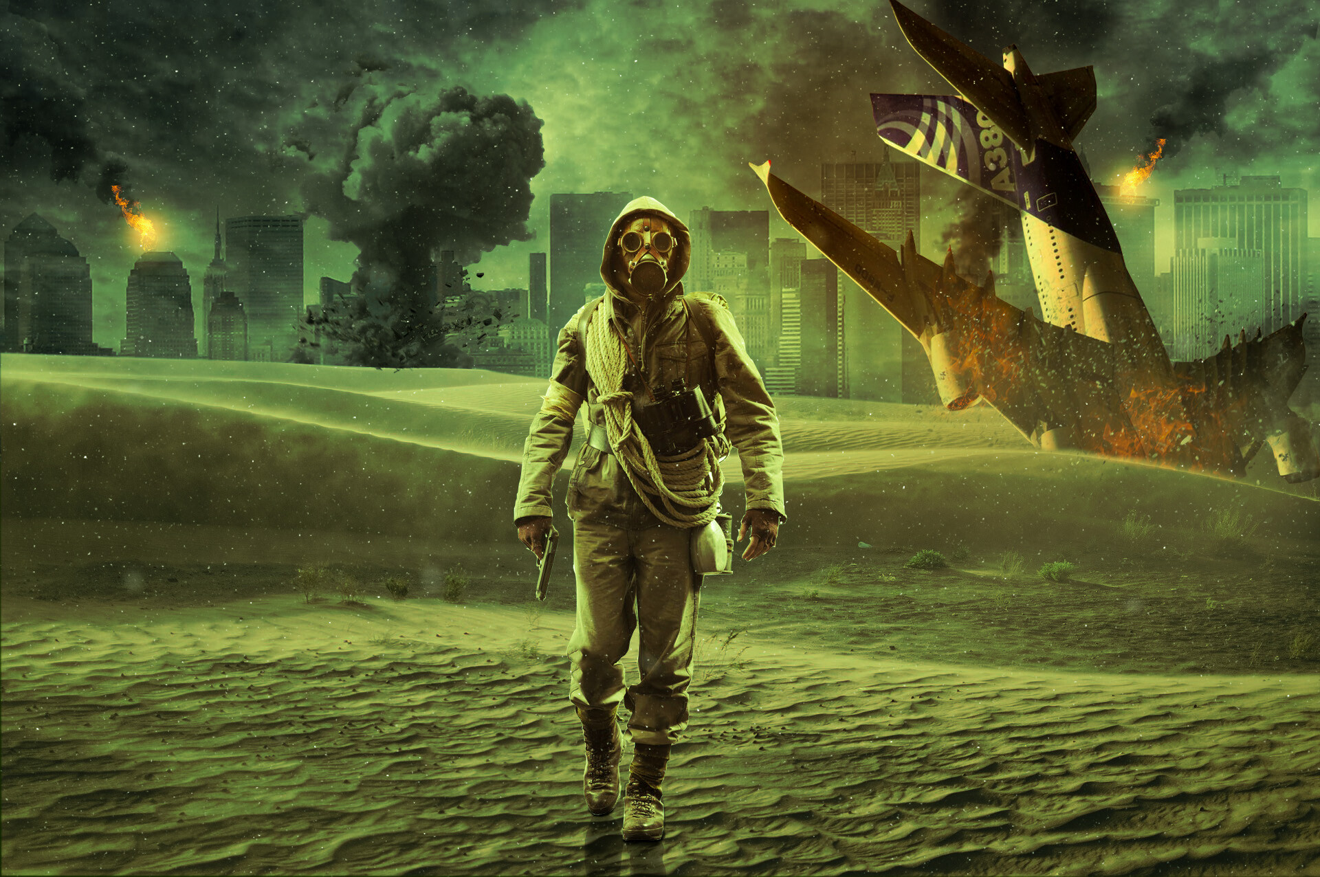 ArtStation - Tutorial Based - Apocalypse Photo Manipulation