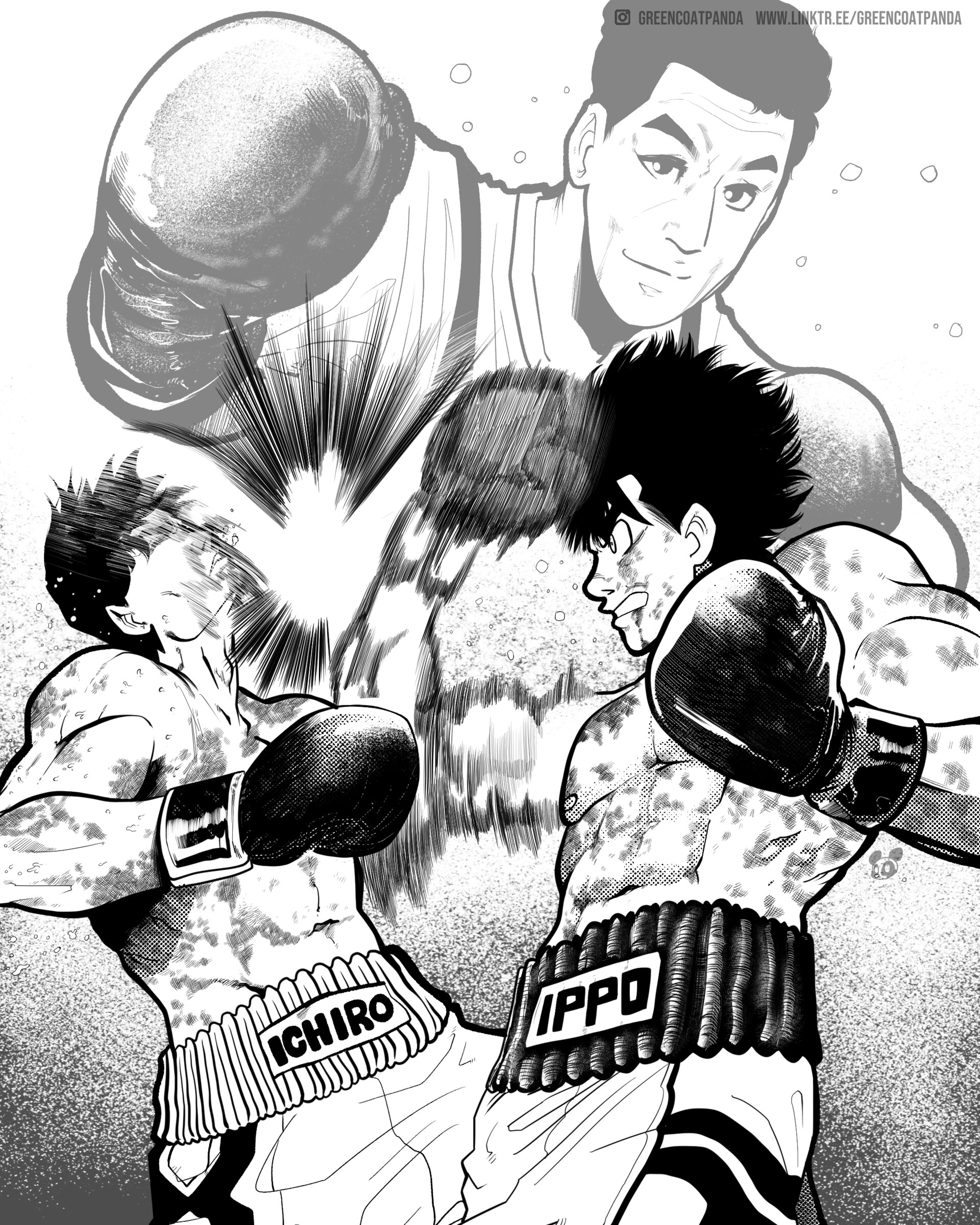 ArtStation - HAJIME NO IPPO - Comic Page