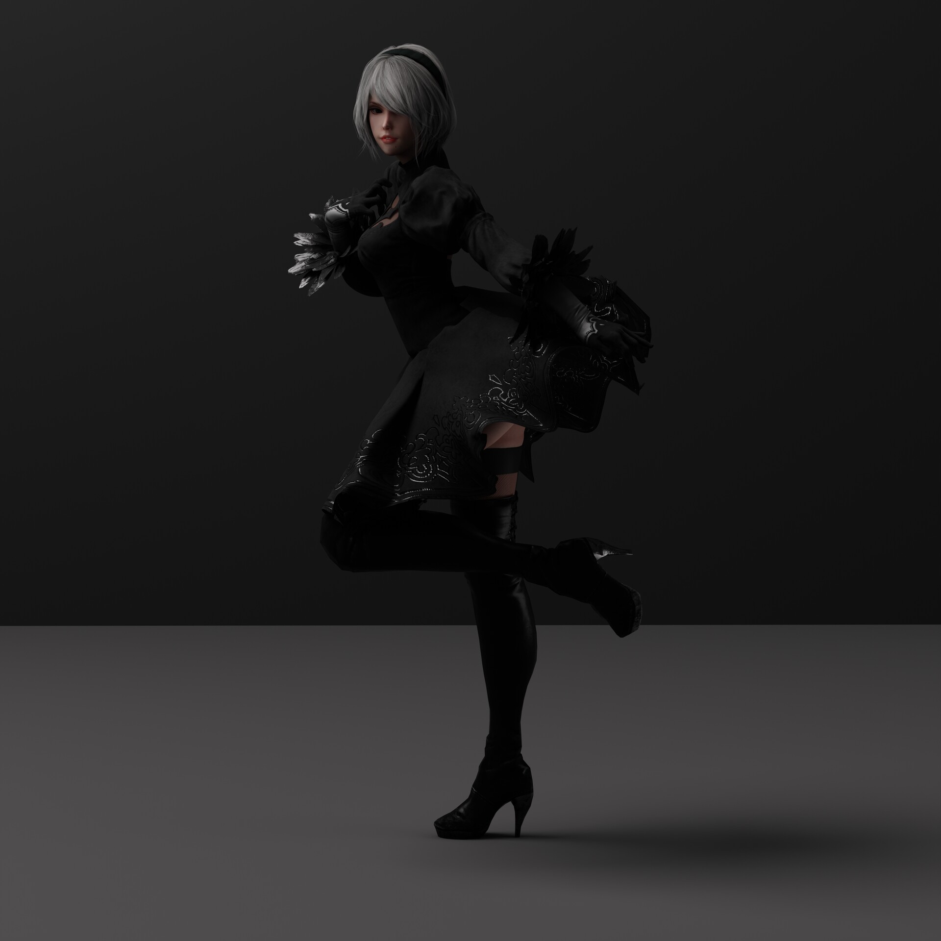 ArtStation - 2B pose