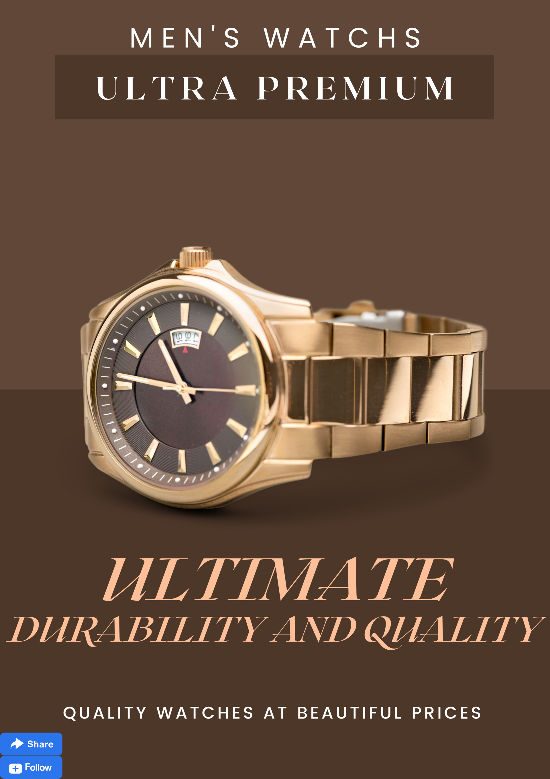 ArtStation - Watch Advertisement Poster Concept