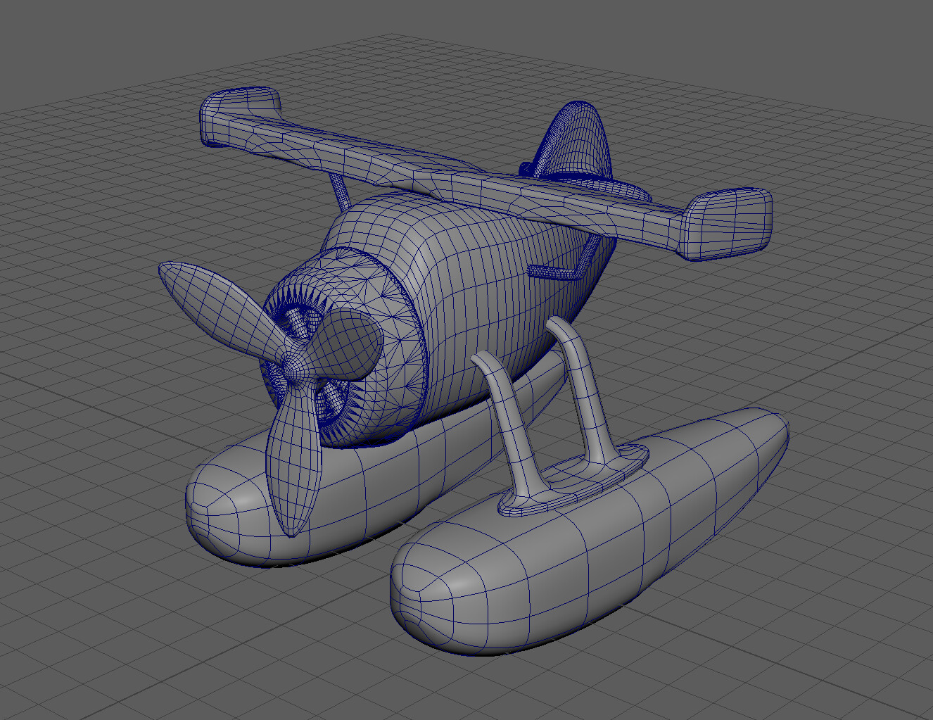 ArtStation - Toy Plane Model