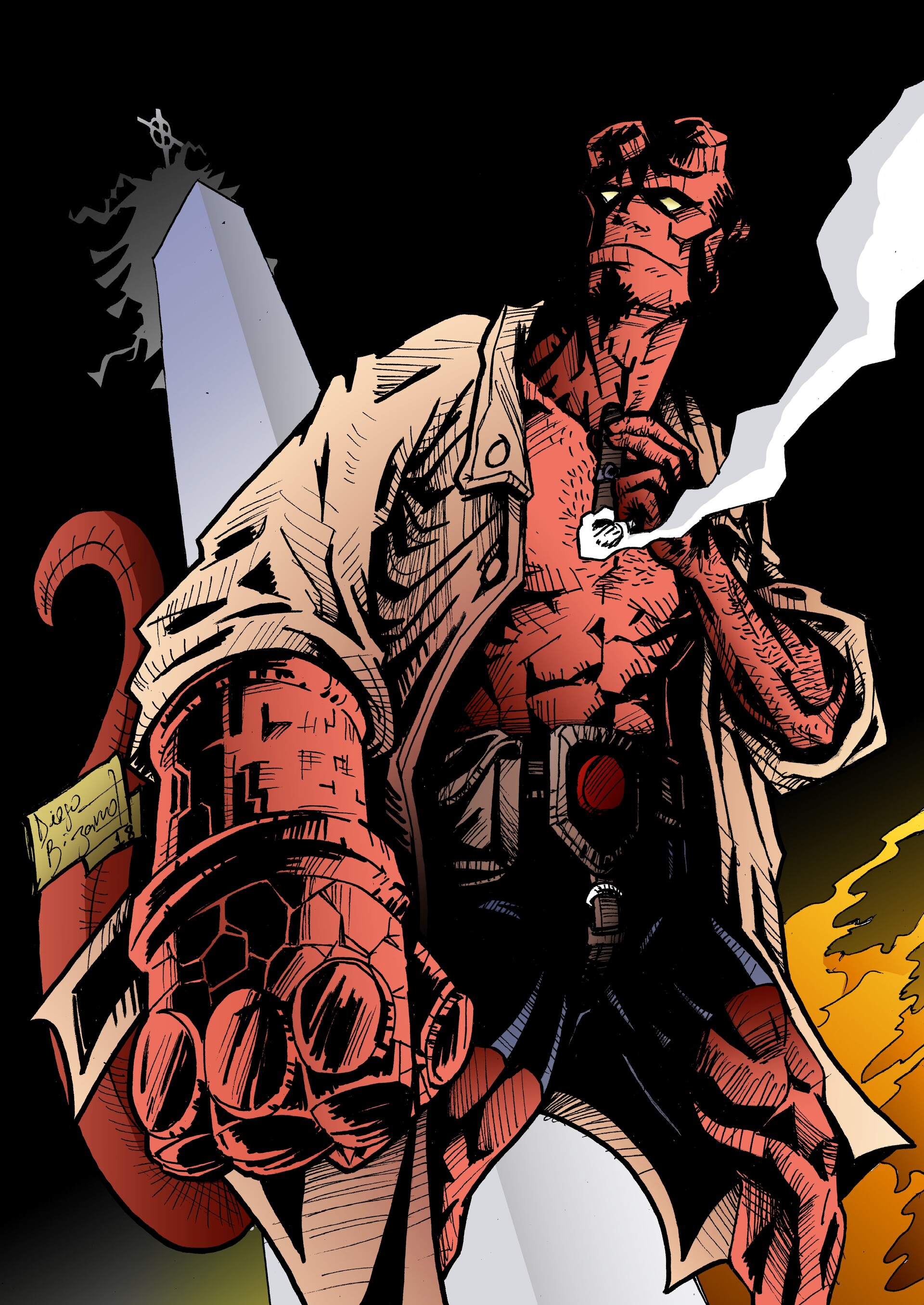 ArtStation - Hellboy