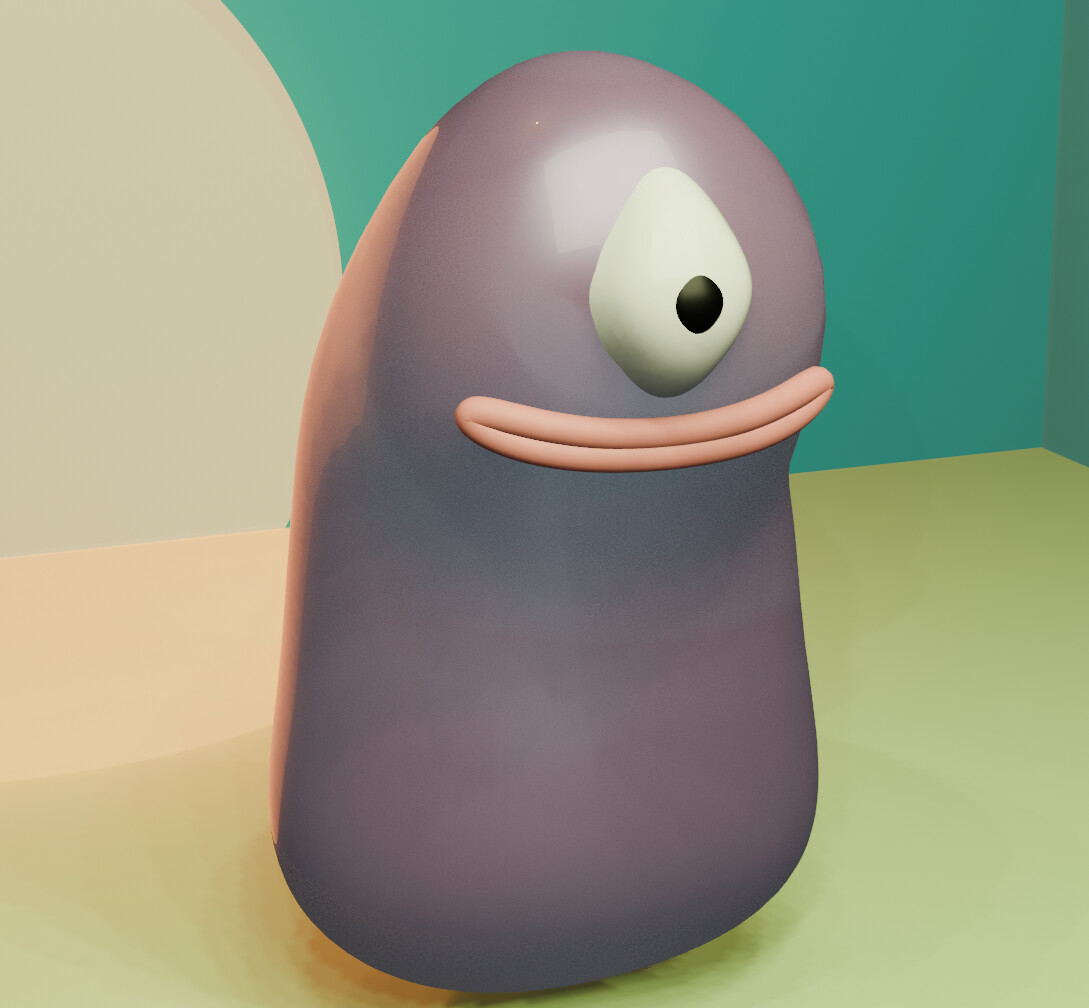 ArtStation - Blob monster