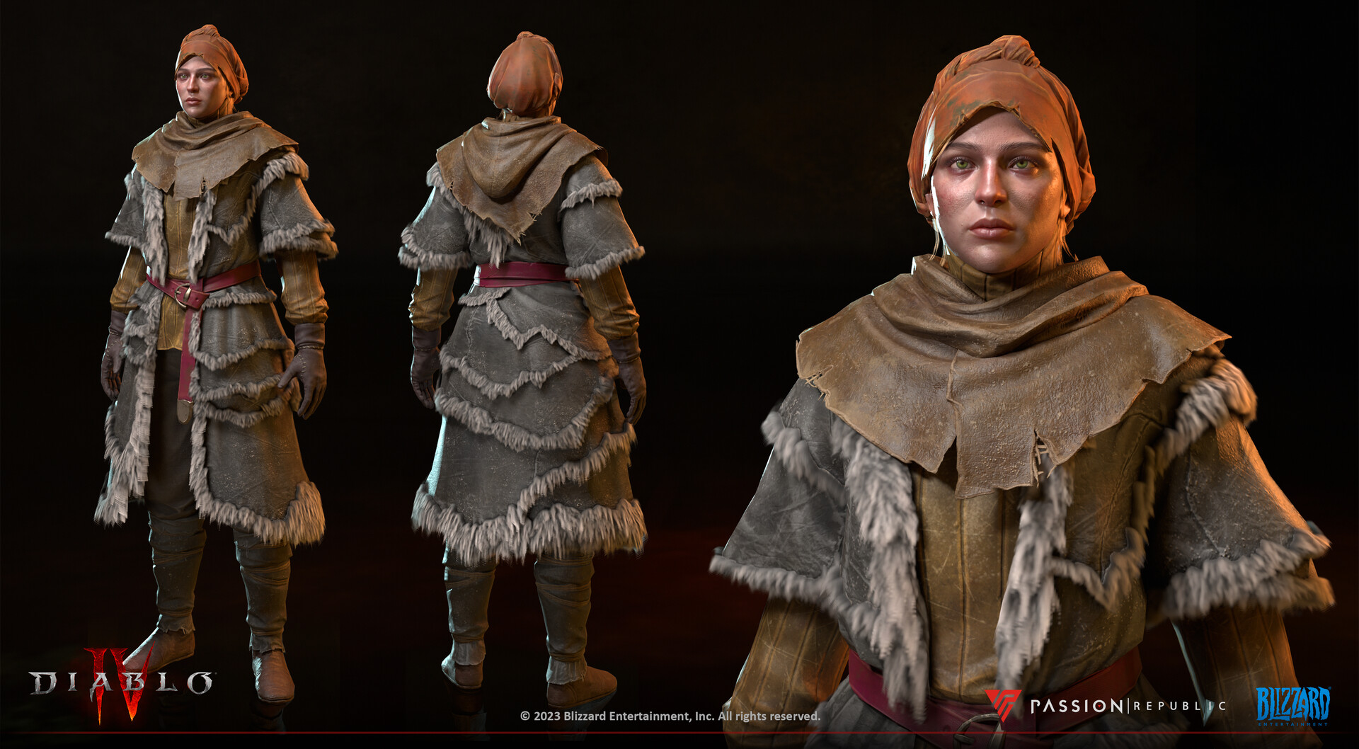 Passion Republic - Diablo IV Character Modeling (NPC)