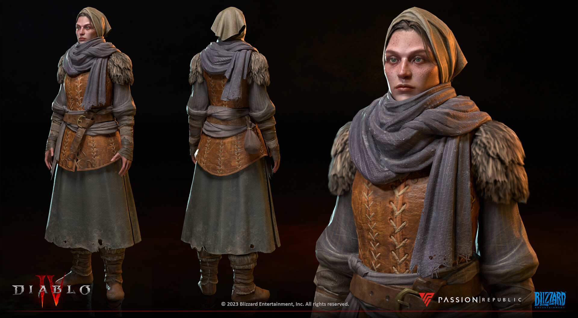 Passion Republic - Diablo IV Character Modeling (NPC)