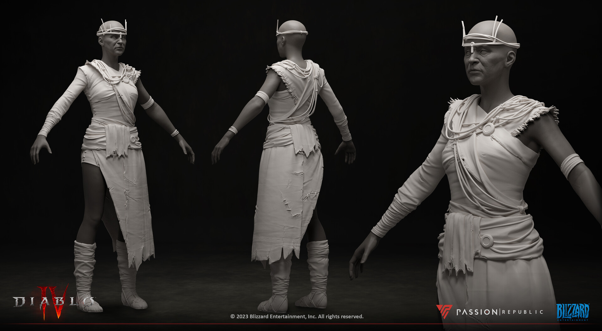 Passion Republic - Diablo IV Character Modeling (NPC)