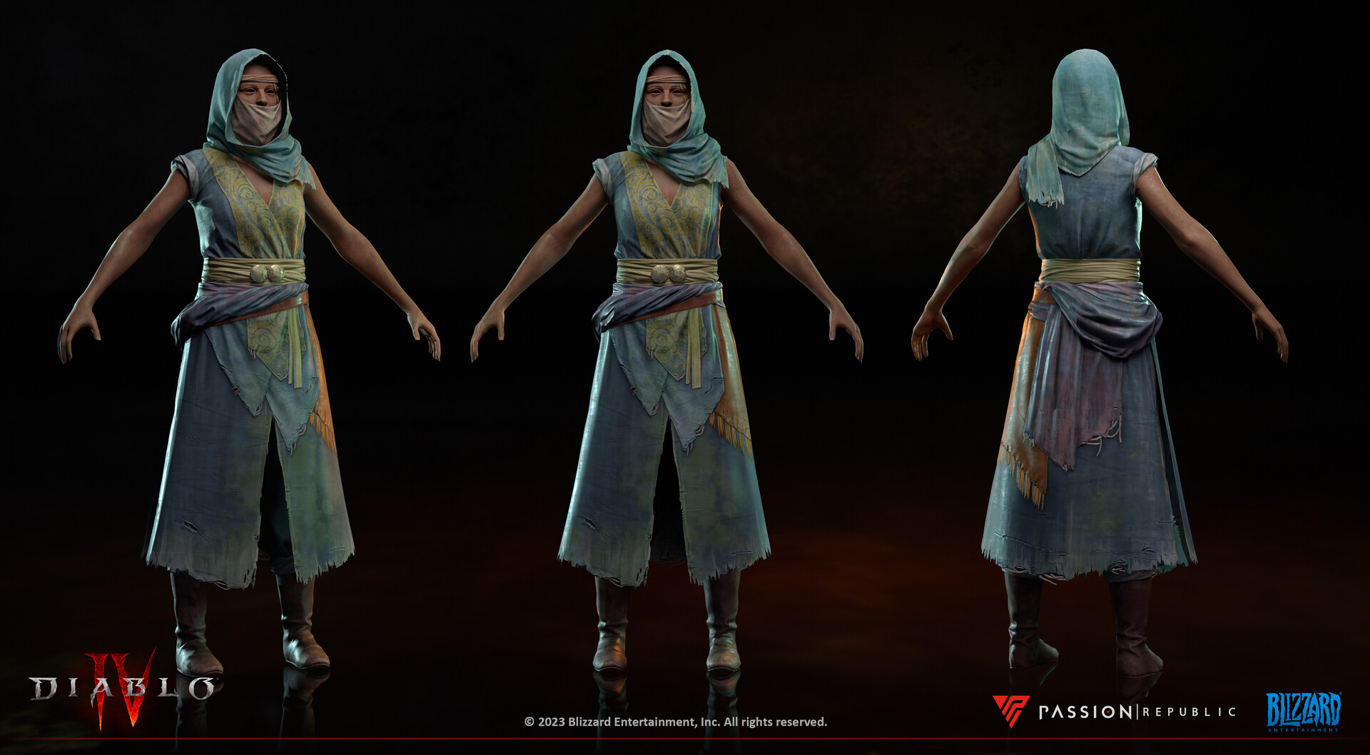 Passion Republic - Diablo IV Character Modeling (NPC)