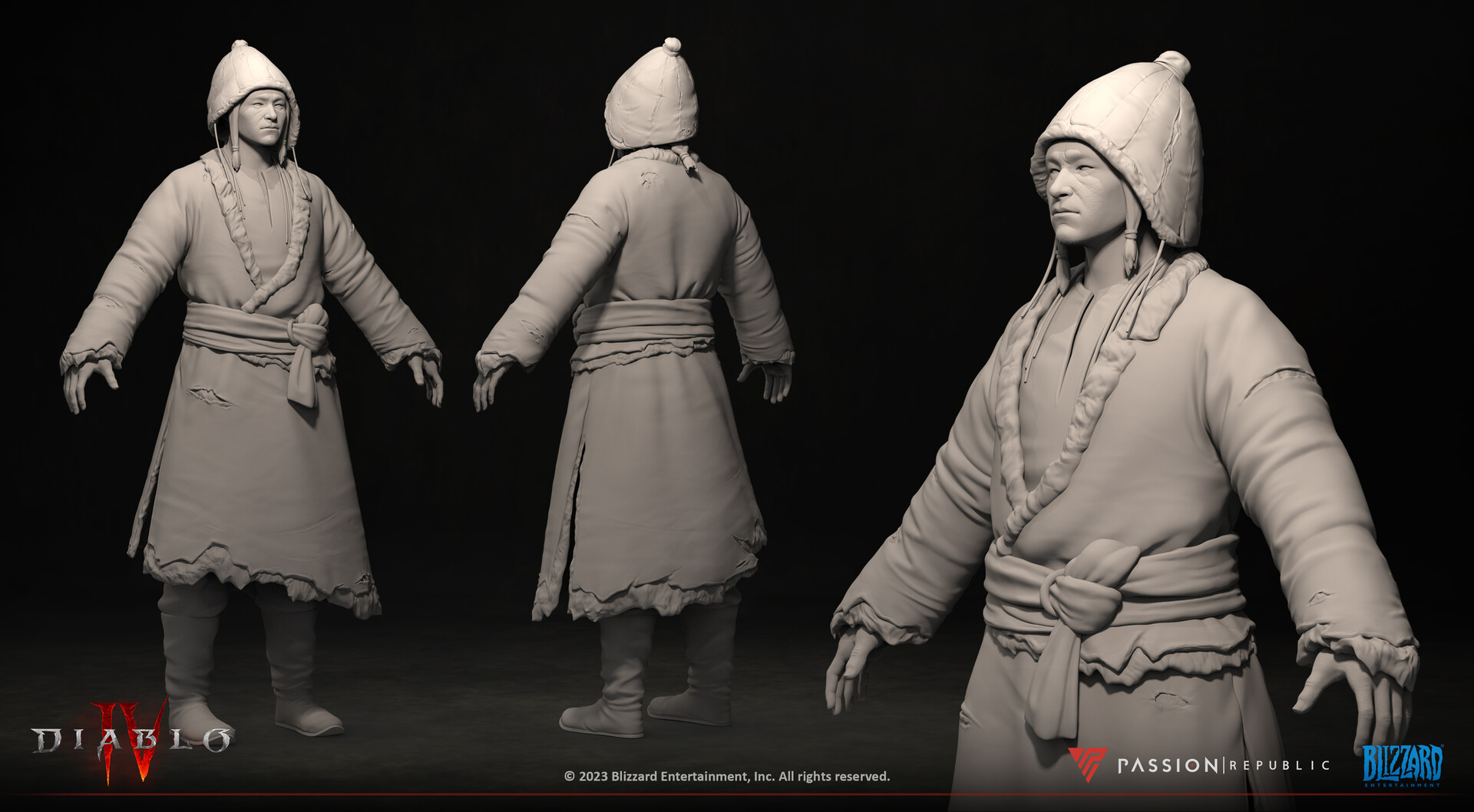 Passion Republic - Diablo IV Character Modeling (NPC)