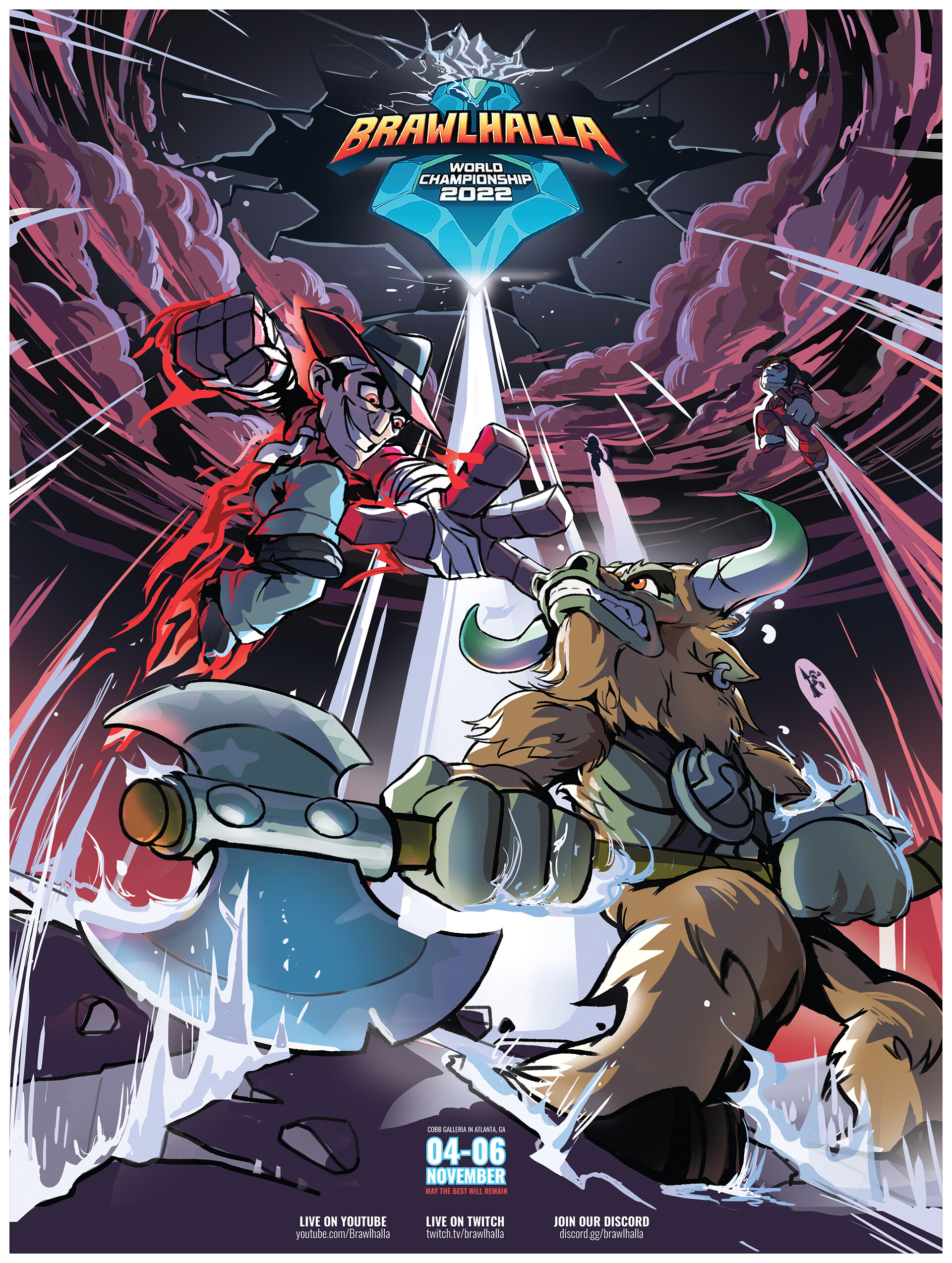 Vỹ An Tăng - BRAWLHALLA WORLD CHAMPIONSHIP 2022 POSTERS