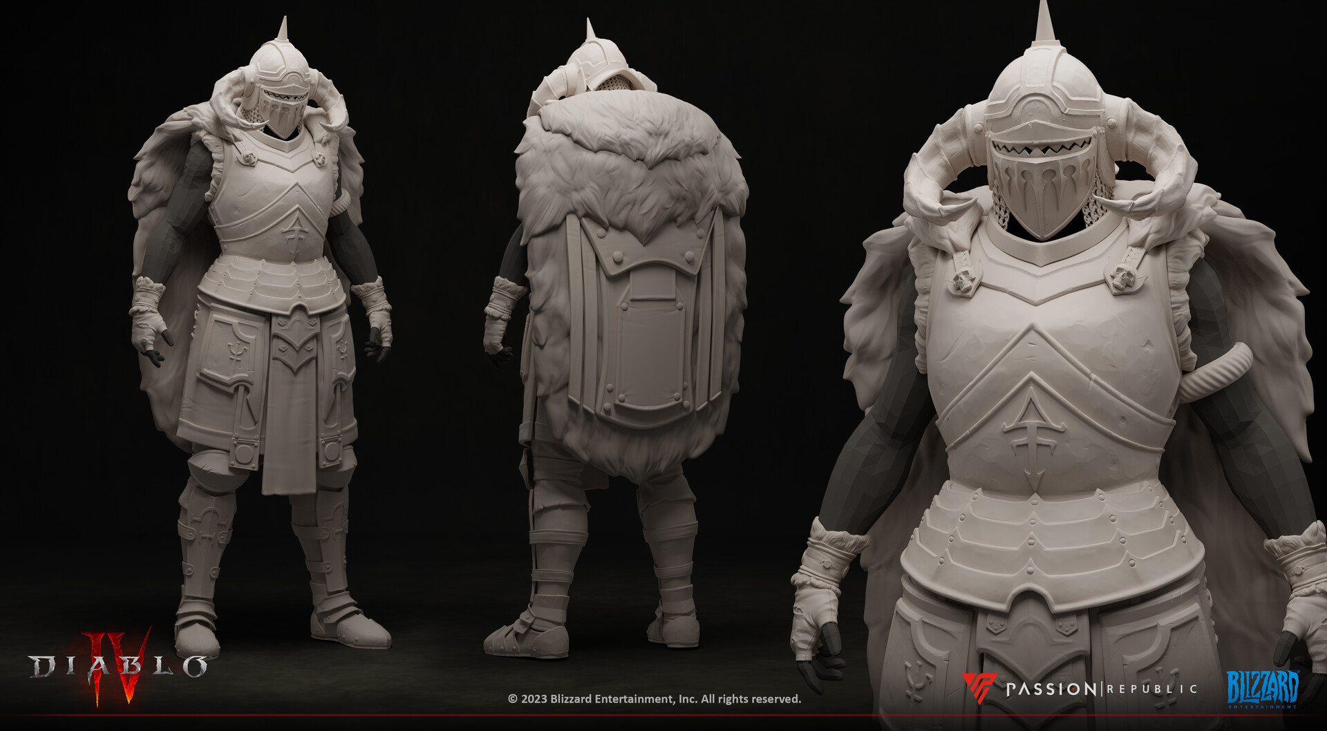 Passion Republic - Diablo IV Character Modeling (Armors) Vol. 1