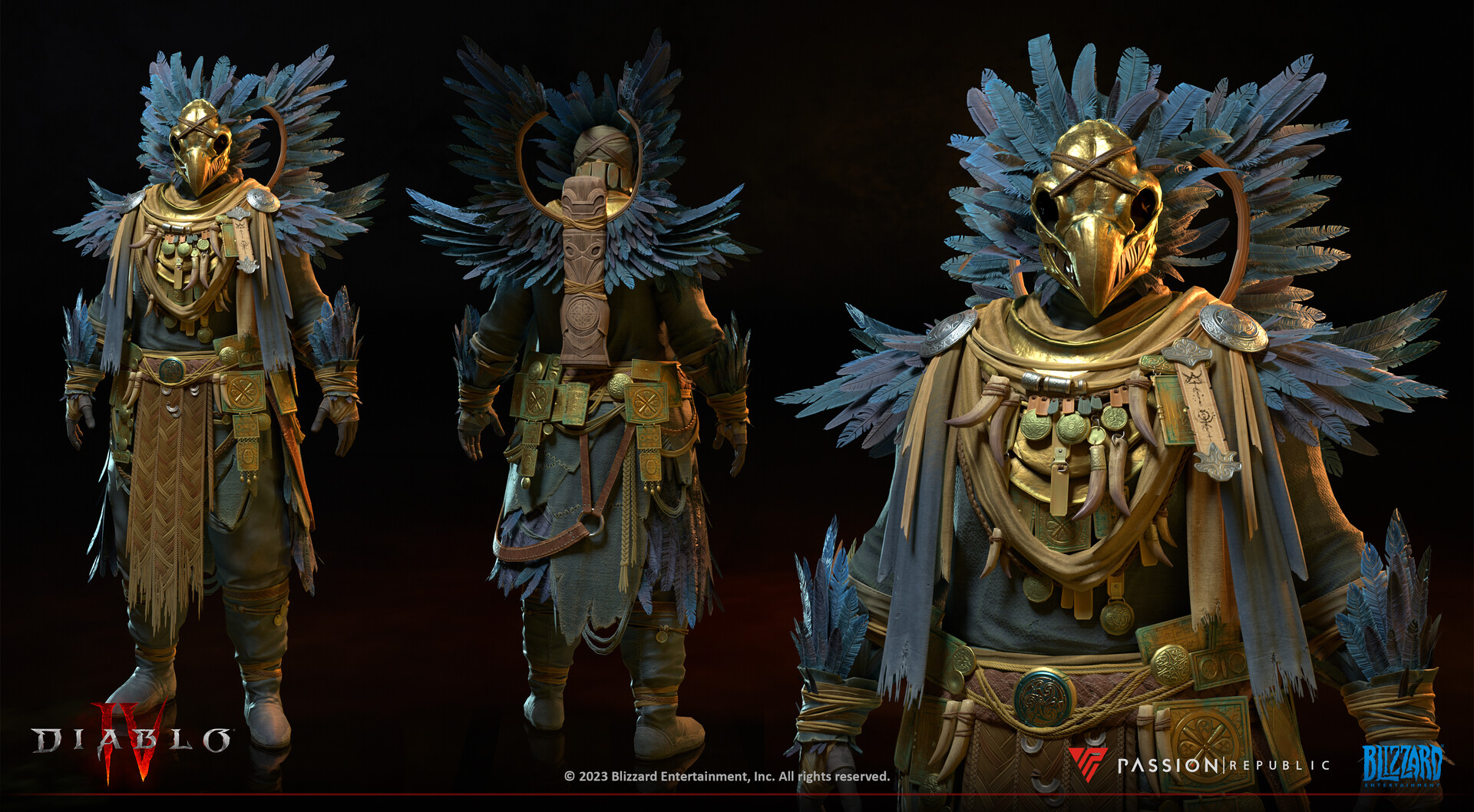 Passion Republic - Diablo IV Character Modeling (Armors) Vol. 1