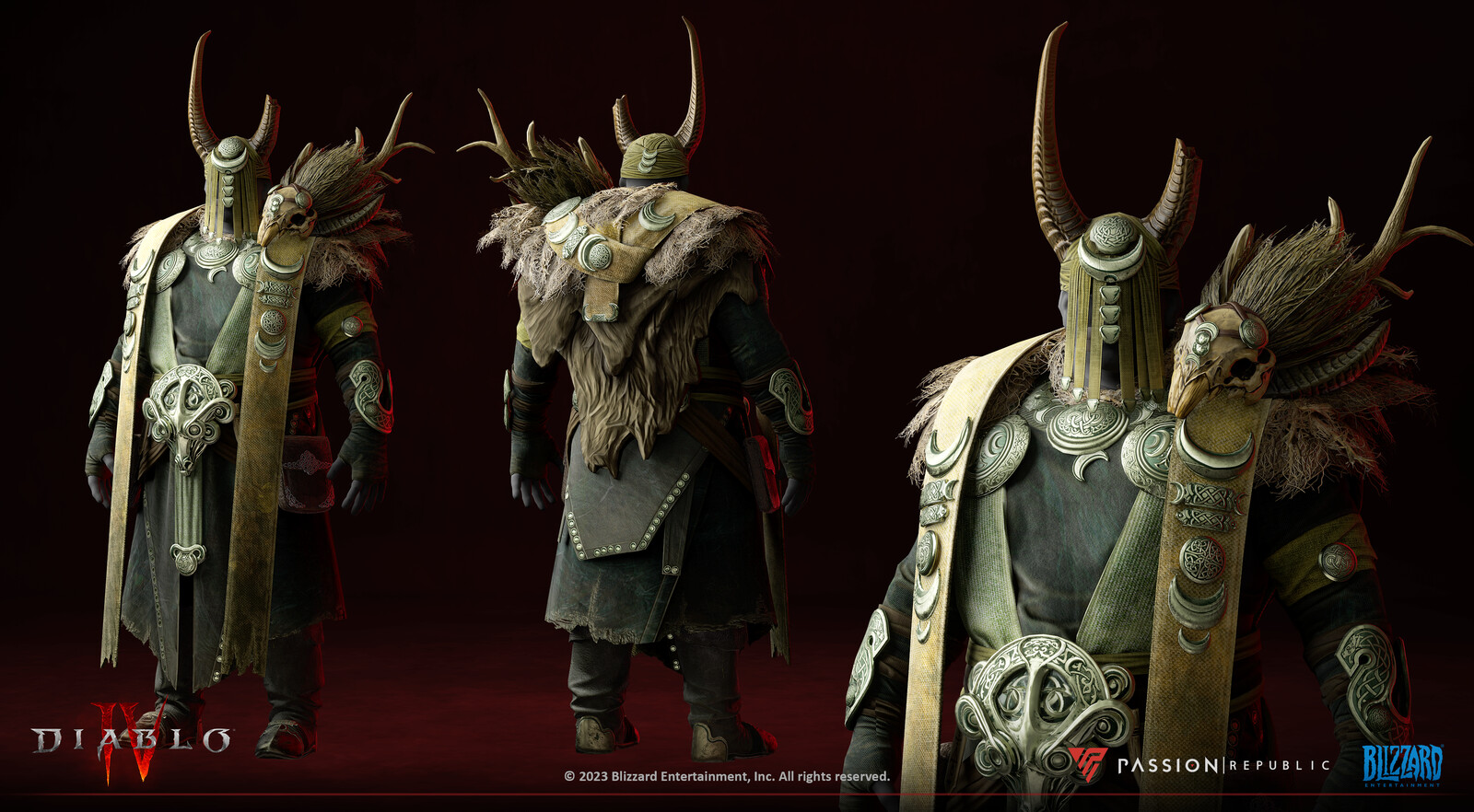 Passion Republic - Diablo IV Character Modeling (Armors) Vol. 1