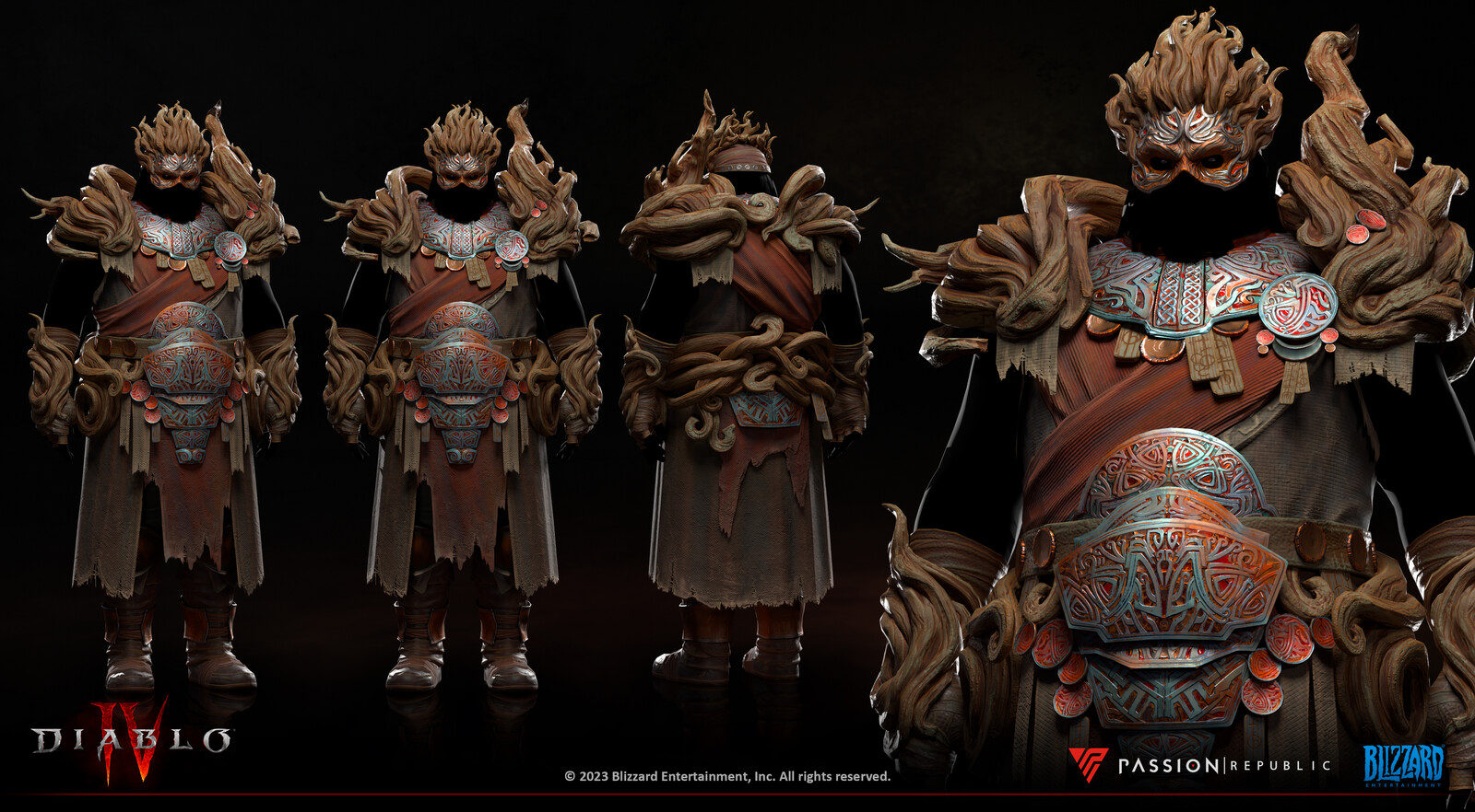 Passion Republic - Diablo IV Character Modeling (Armors) Vol. 1