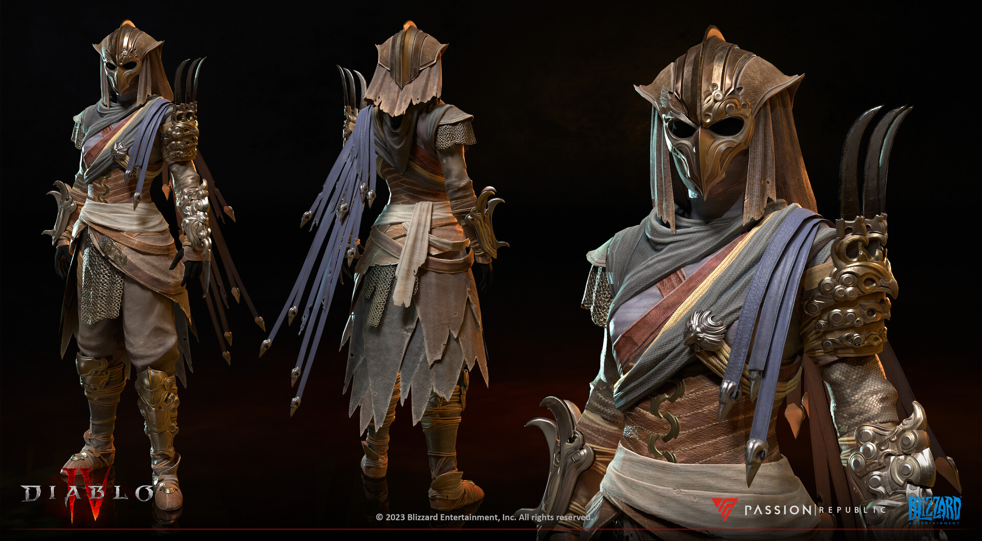 Passion Republic - Diablo IV Character Modeling (Armors) Vol. 1