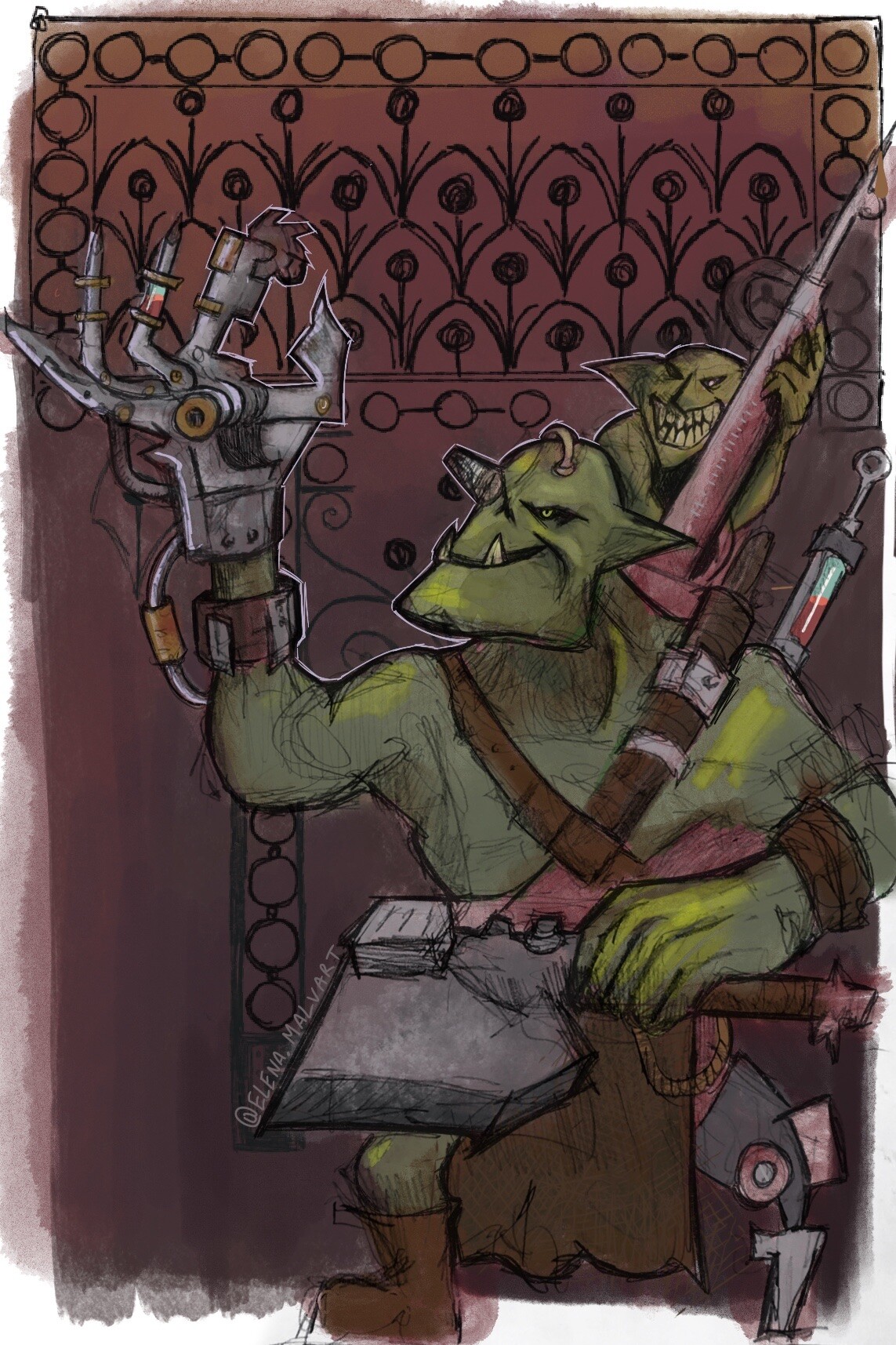 ArtStation - Ork painboy