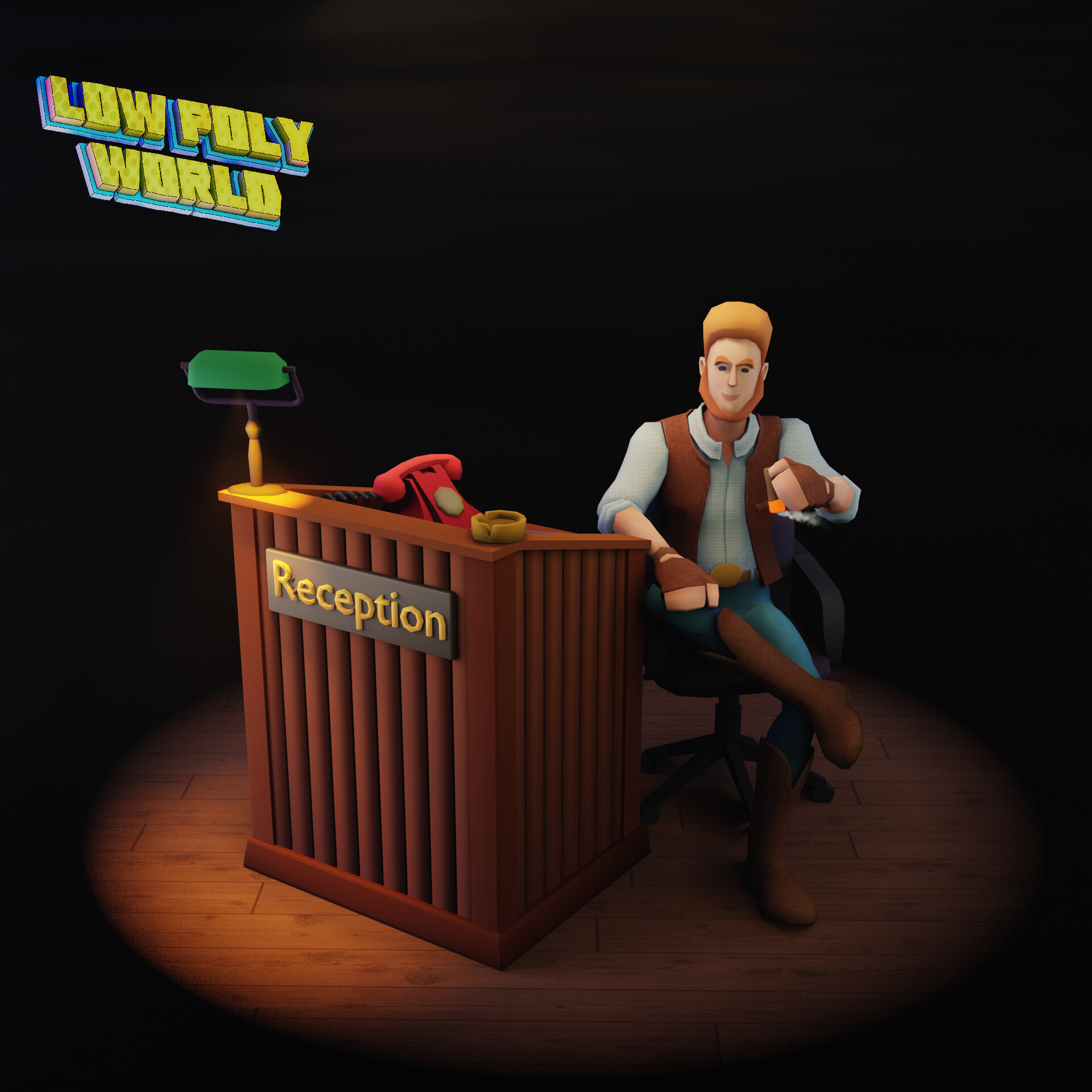 Kurkuezhik - Low poly characters