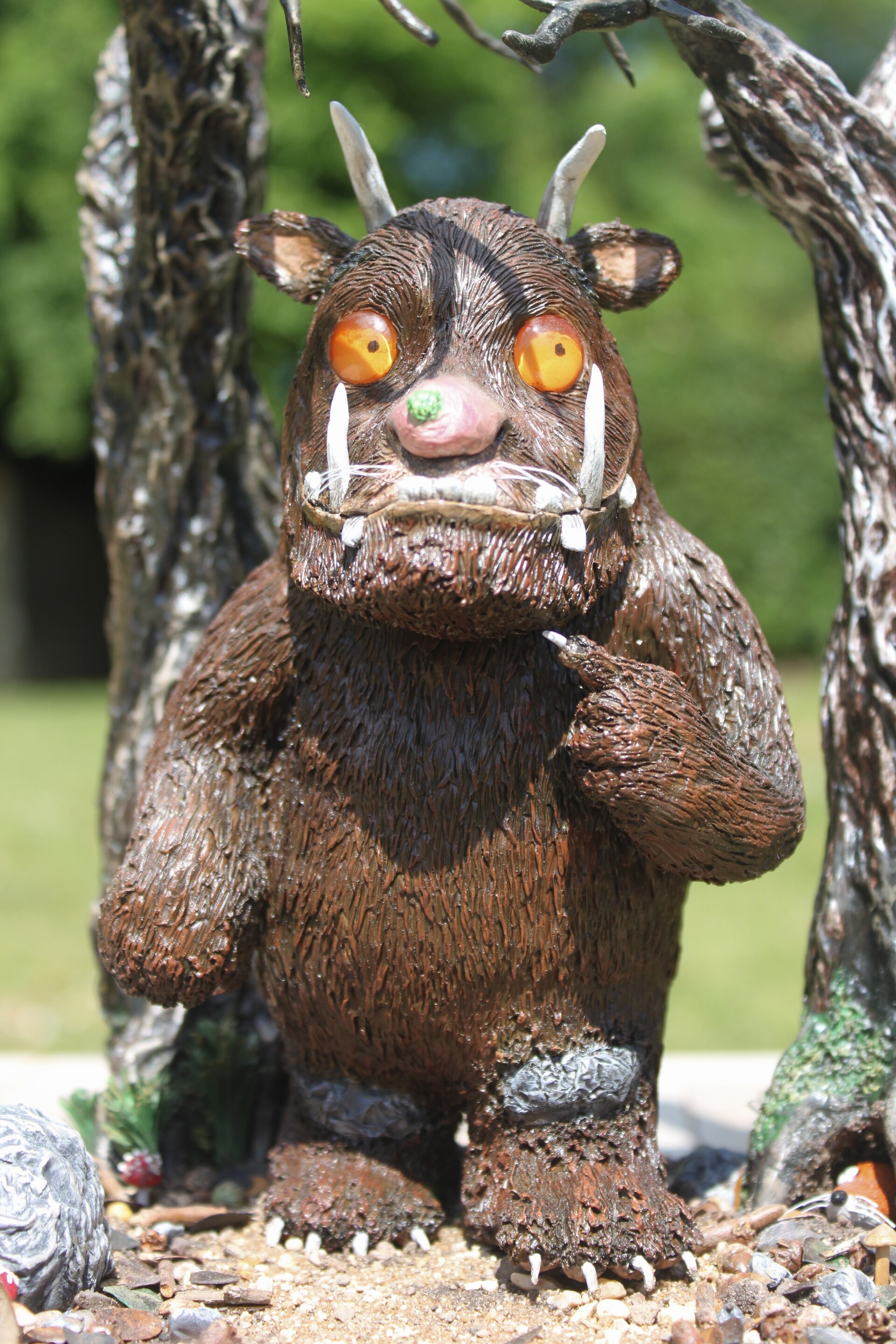 ArtStation - The Gruffalo character sculpture