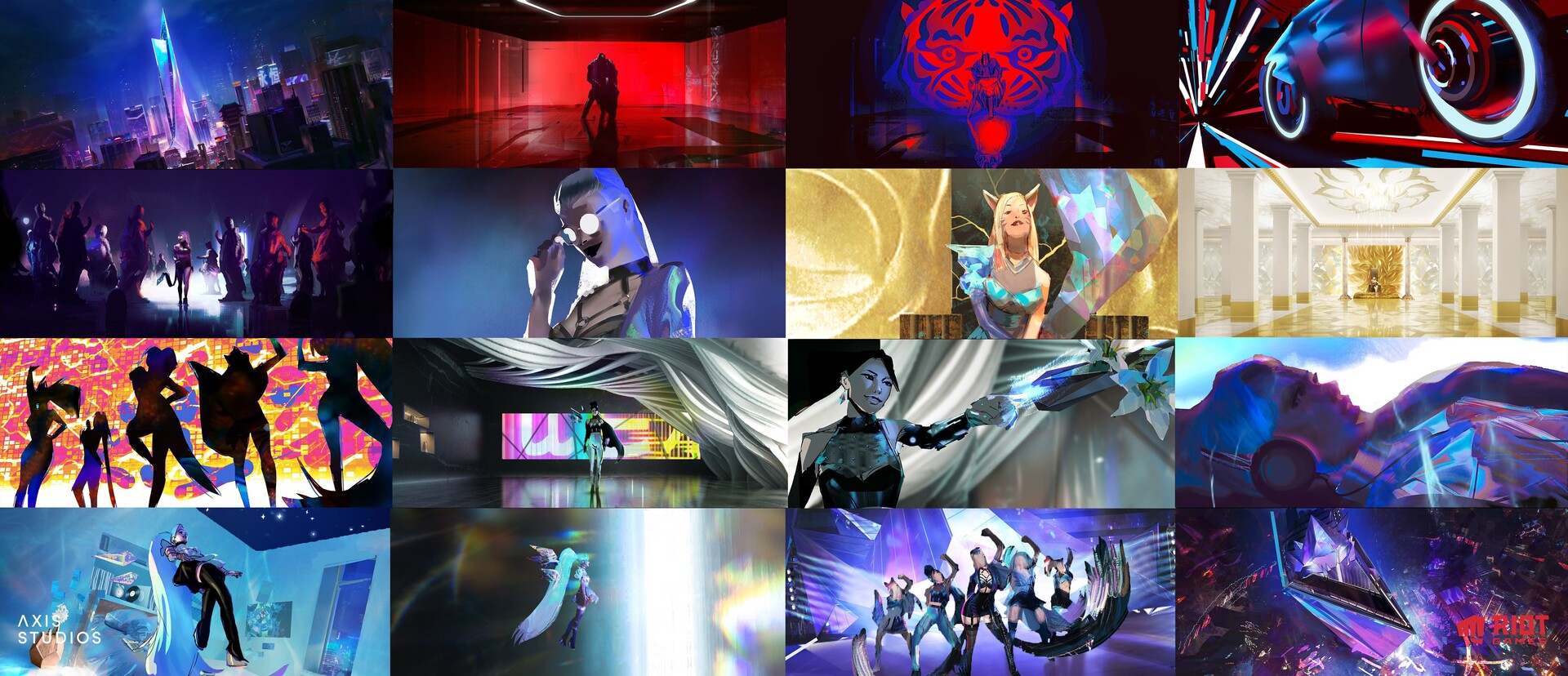 Axis Studios - K/DA: MORE- Colourscripts