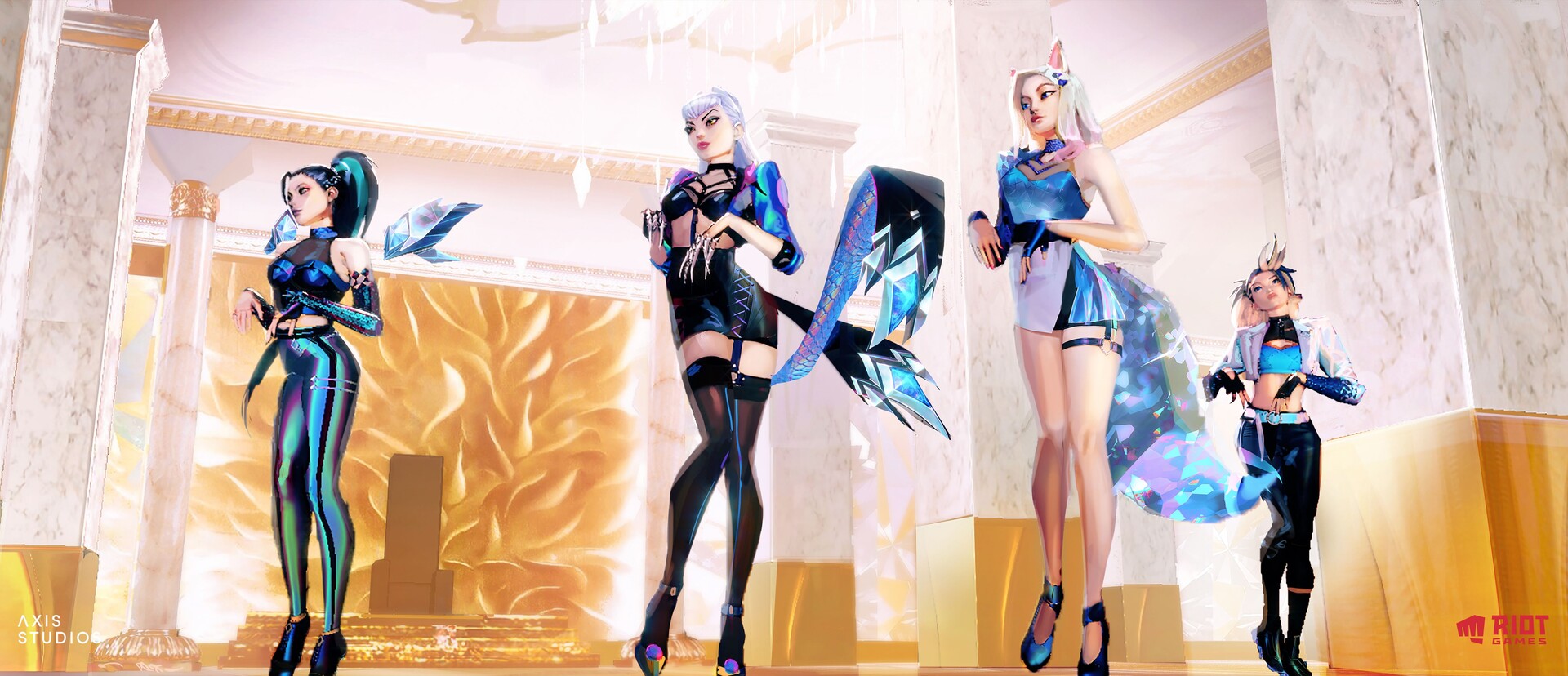 Axis Studios - K/DA: MORE- Colourscripts