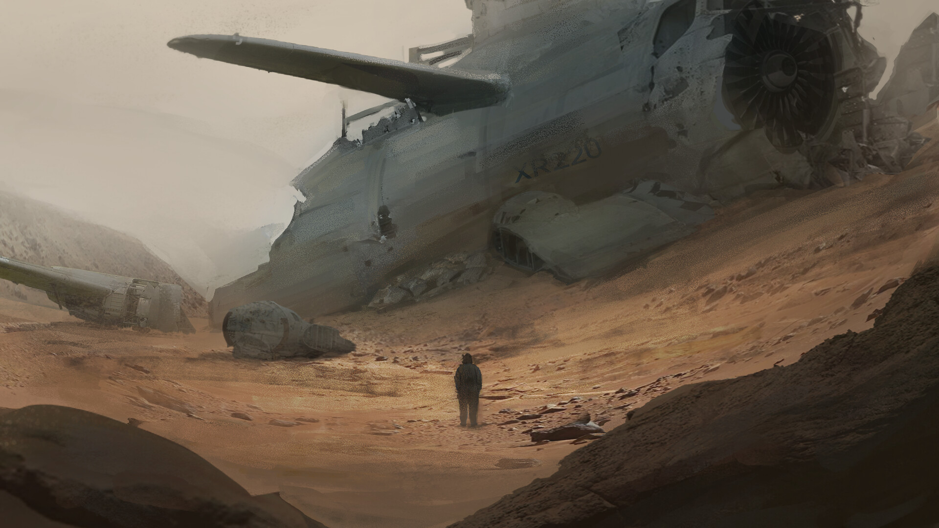 ArtStation - Sci-Fi Environment Painting