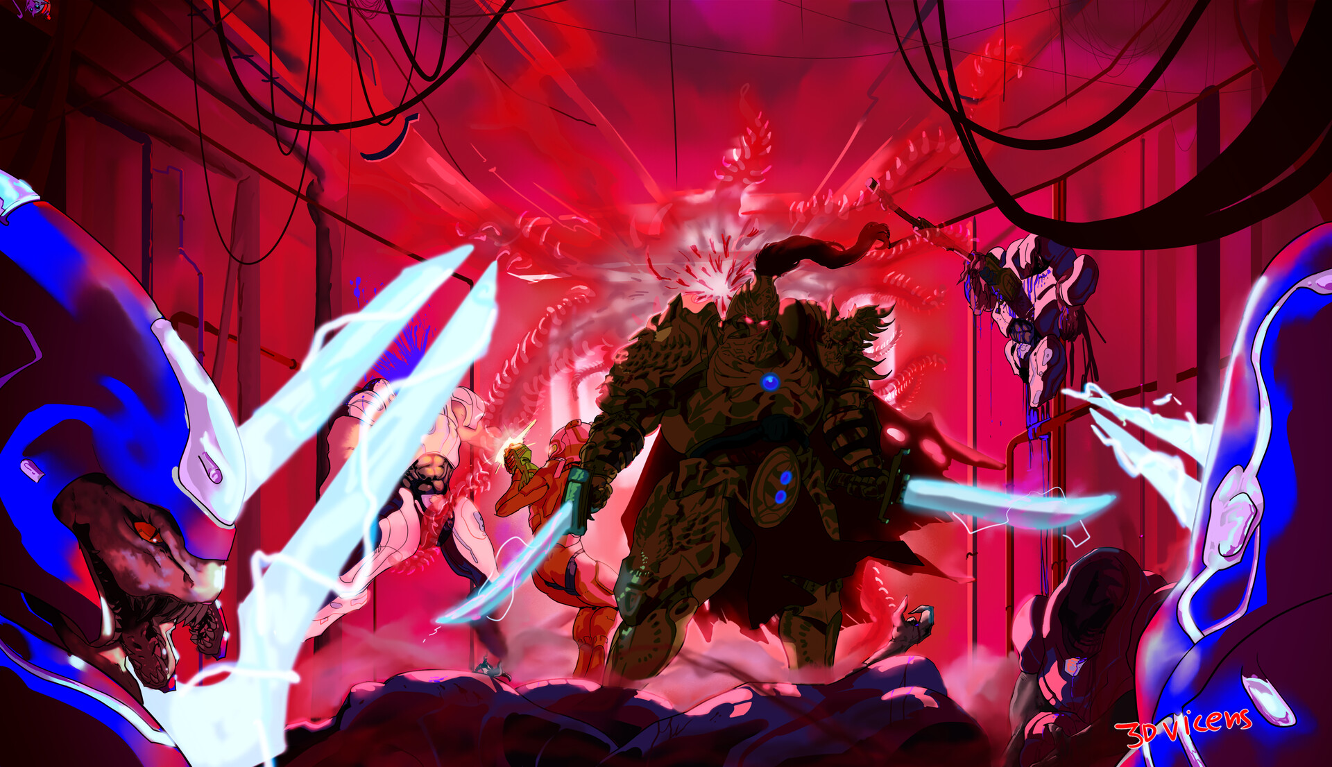 ArtStation - "The DEvil and the Demon"