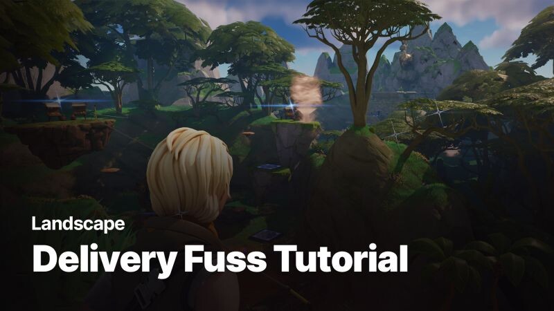ArtStation - Delivery Fuss UEFN Video Game & Tutorial