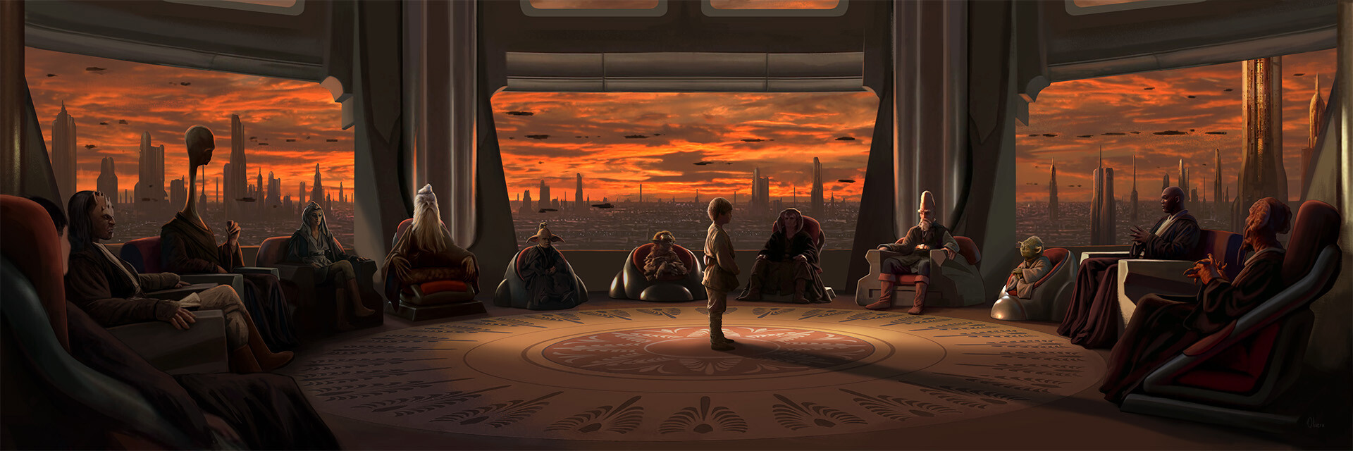 ArtStation - The Jedi High Council