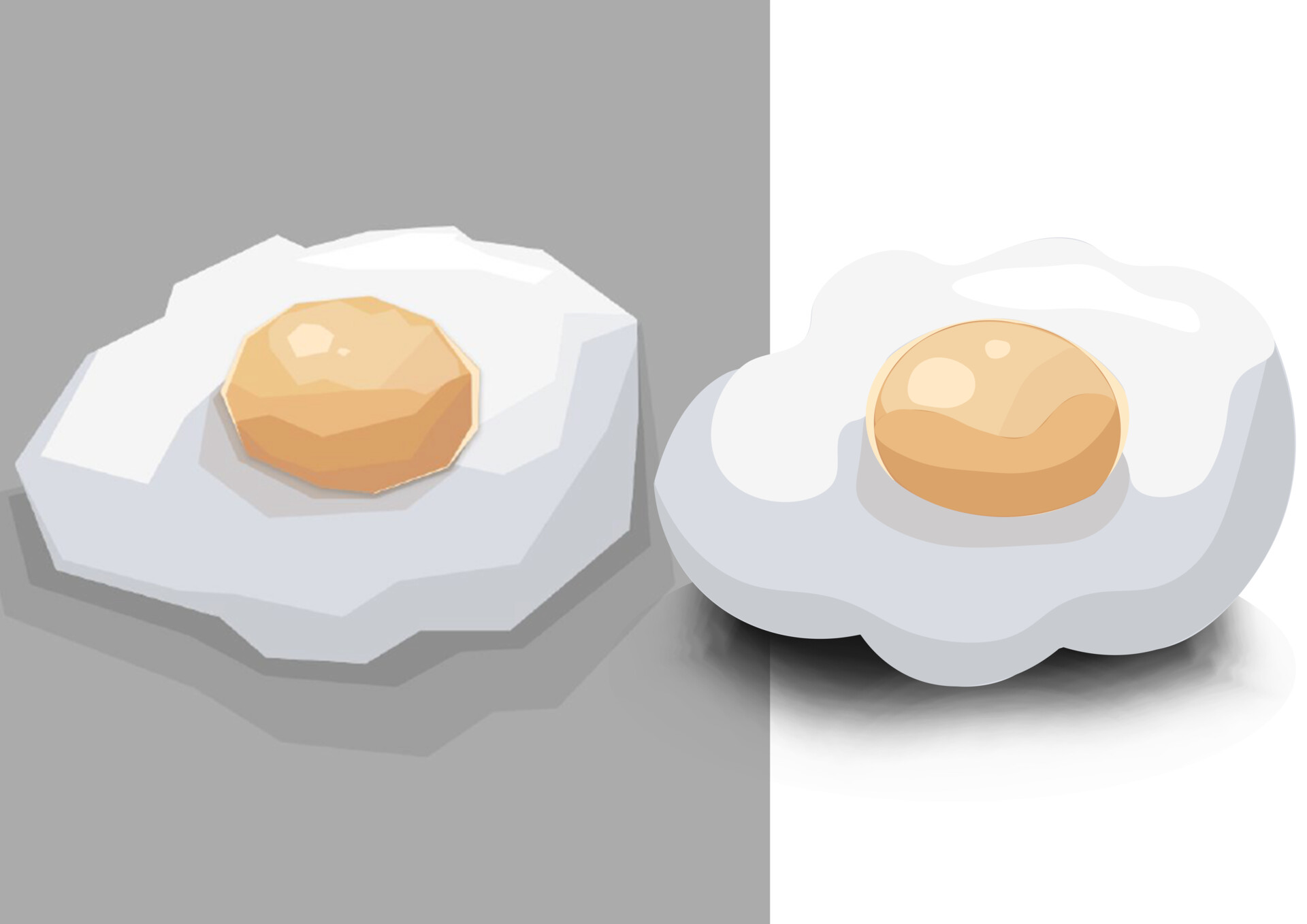 ArtStation - 2D EGG : geometric drawng