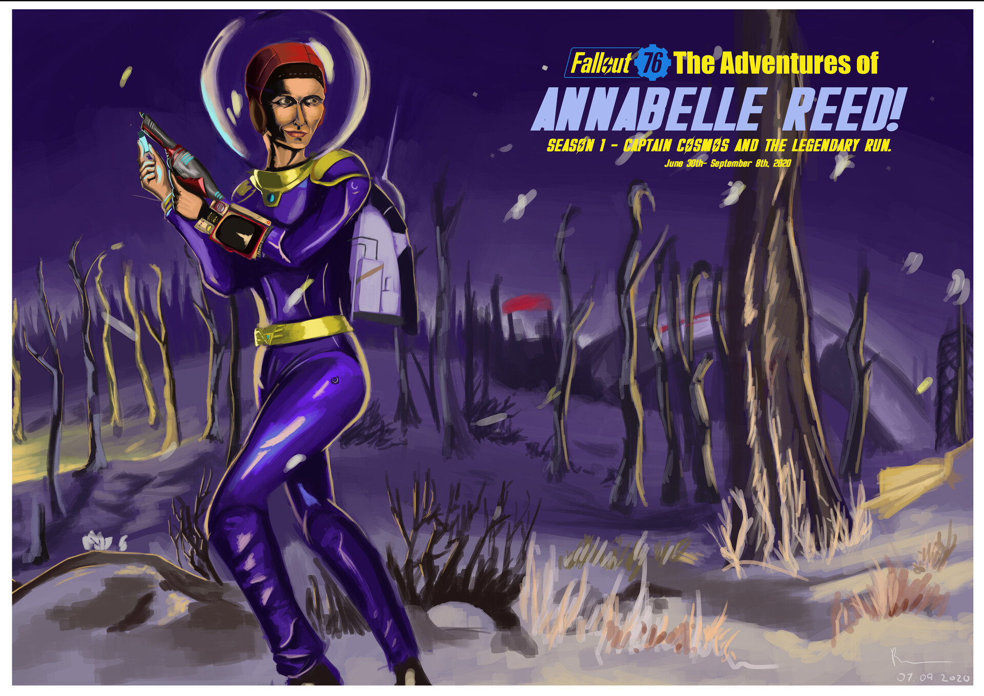 ArtStation - (Fan Art) Fallout 76 Magazine Covers - (2019 - 2020)