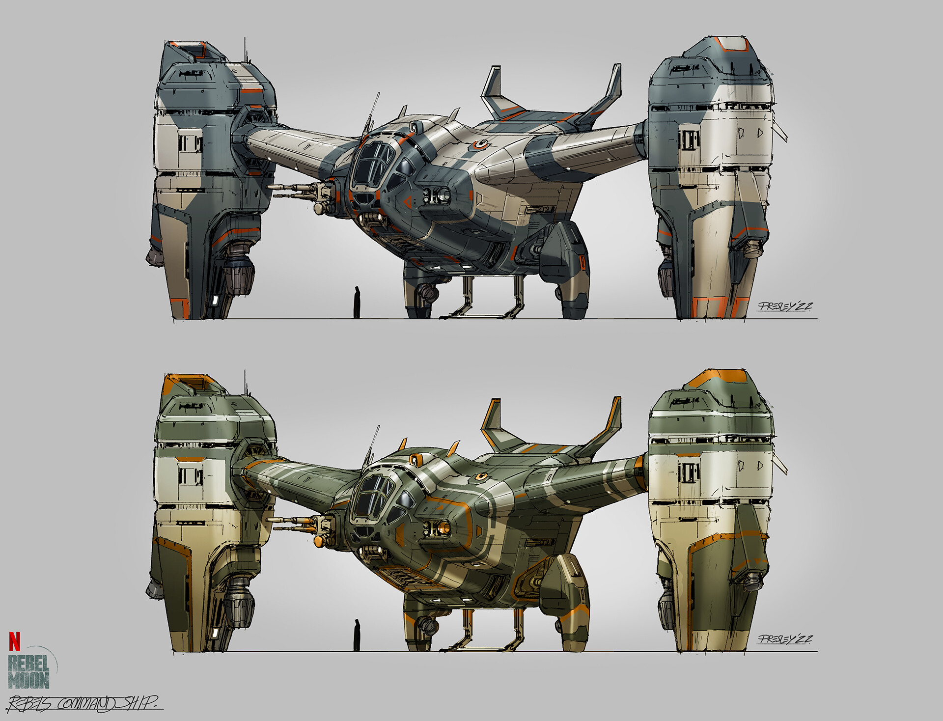 Pat Presley - Rebels Command Ship - Rebel Moon Part 1