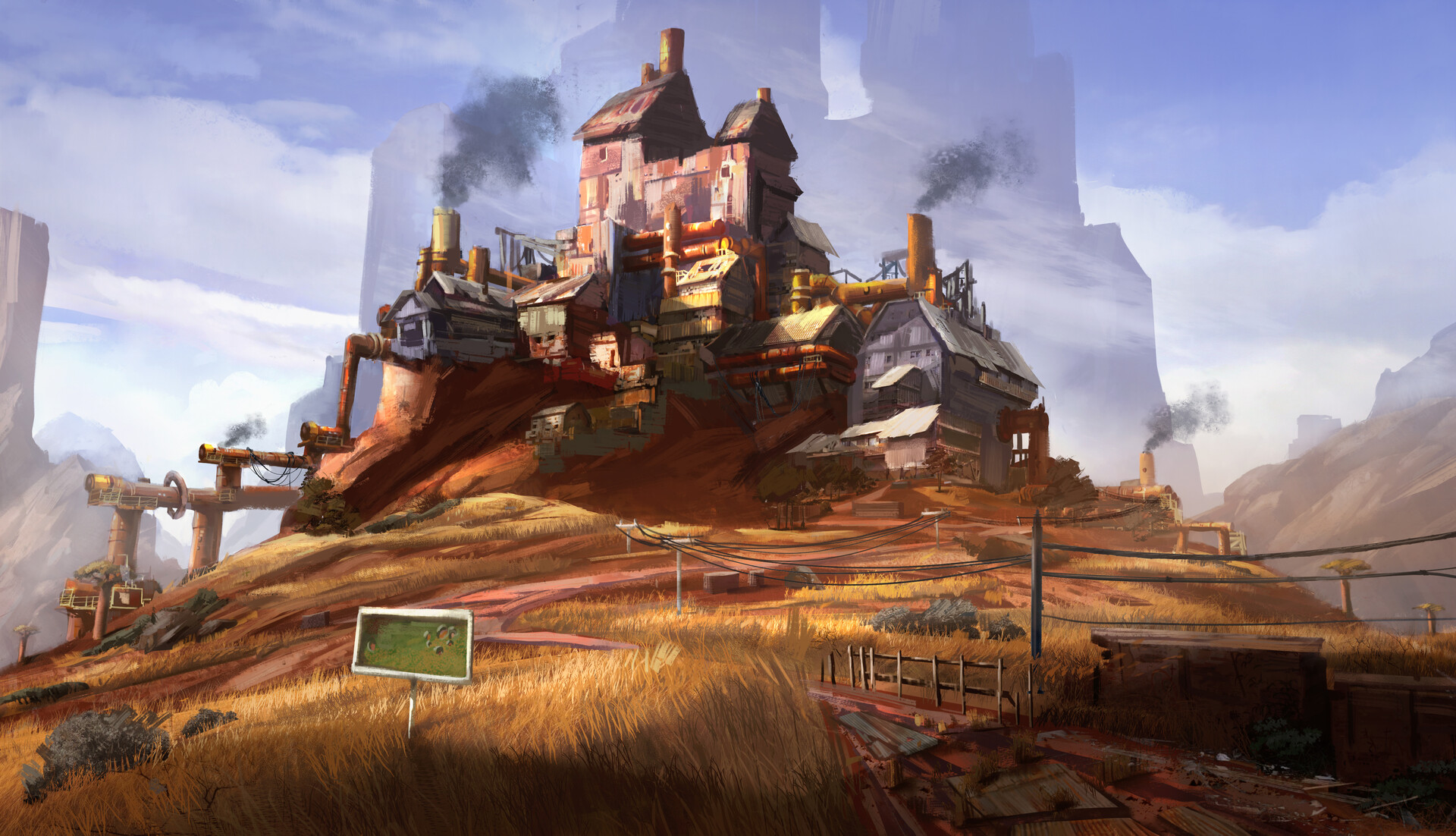 ArtStation - Industrial Factory