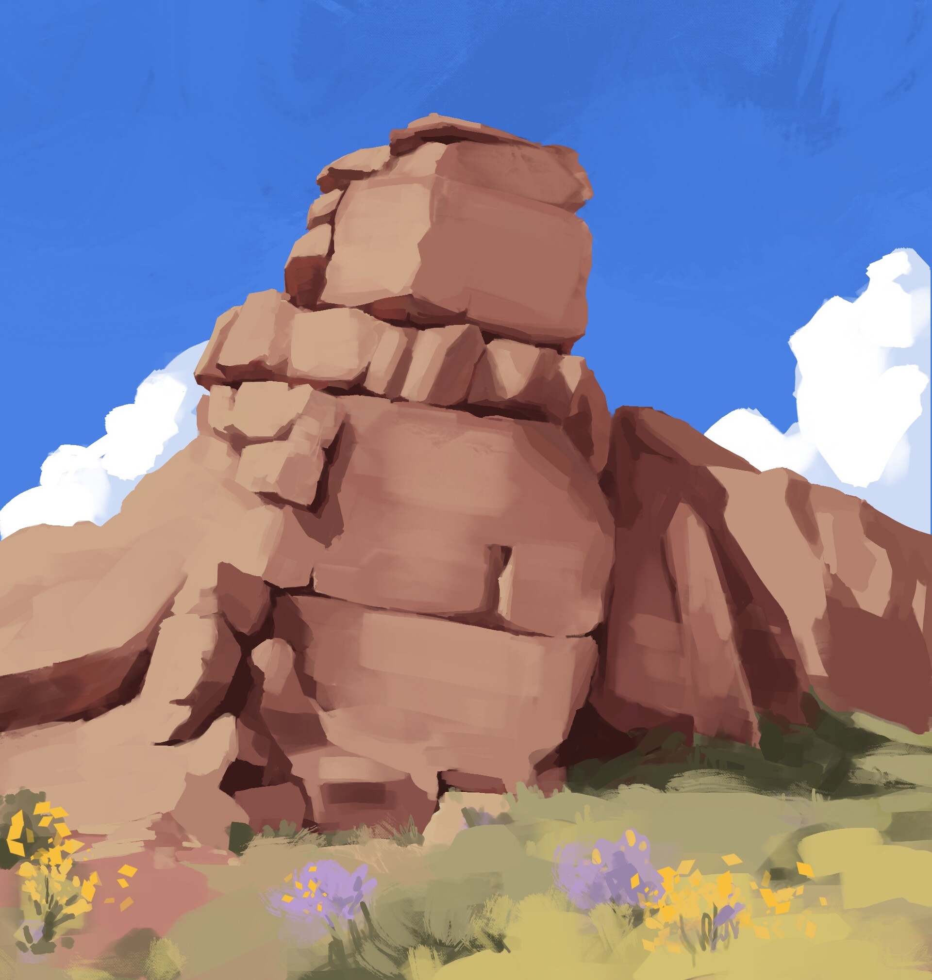 ArtStation - Some random rock