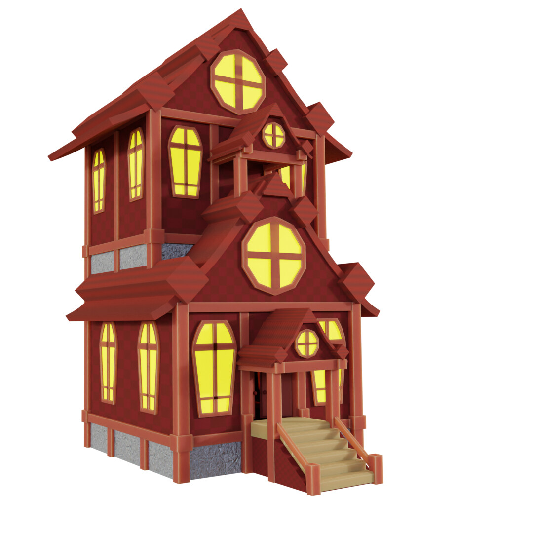 ArtStation - Toon house