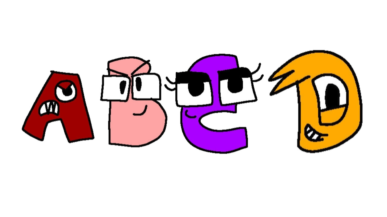 ArtStation - Portuguese Alphabet Lore Season 1 Characters