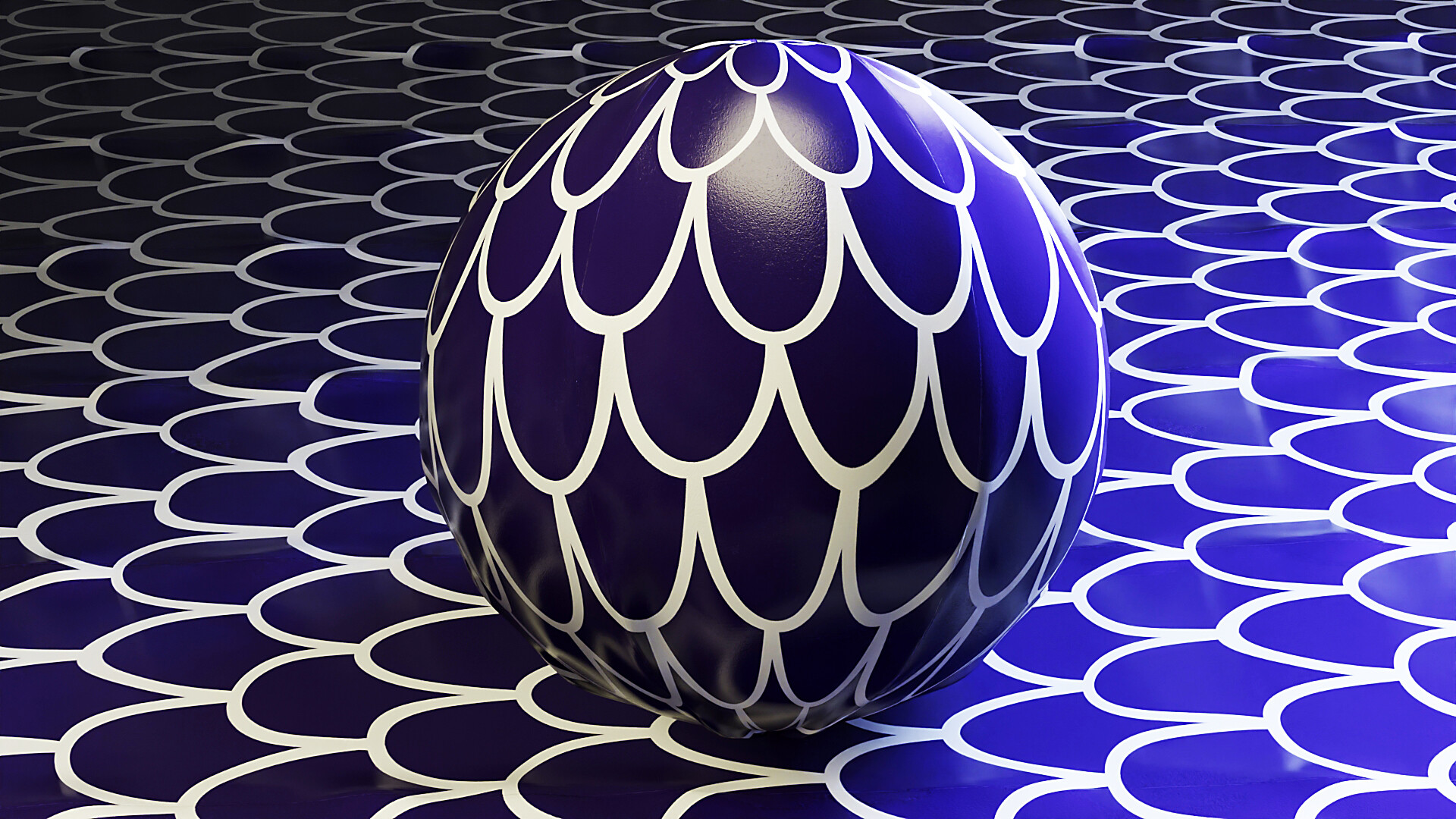 Grzegorz Baran - Pattern Design - Monster Skin