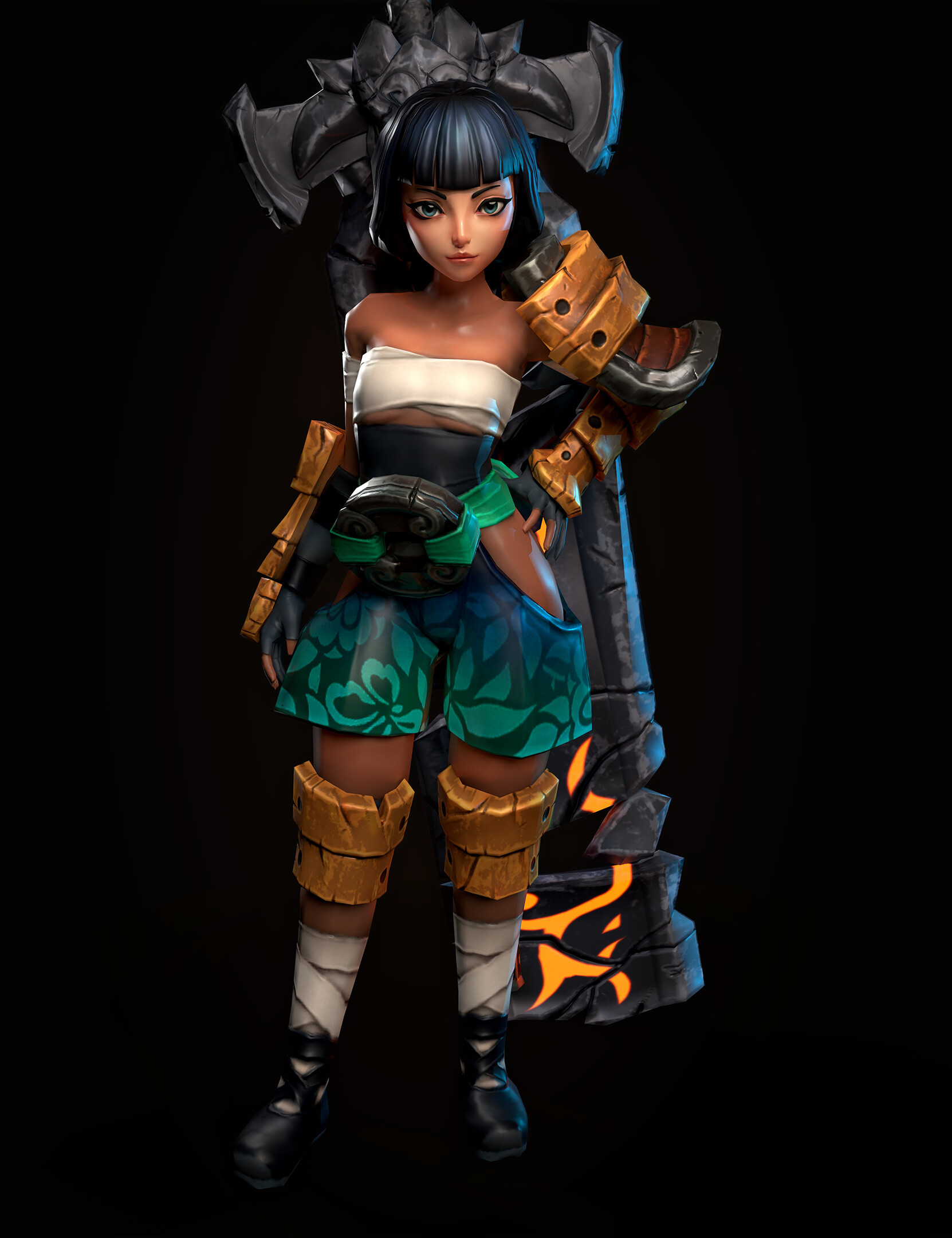 ArtStation - Sword Girl