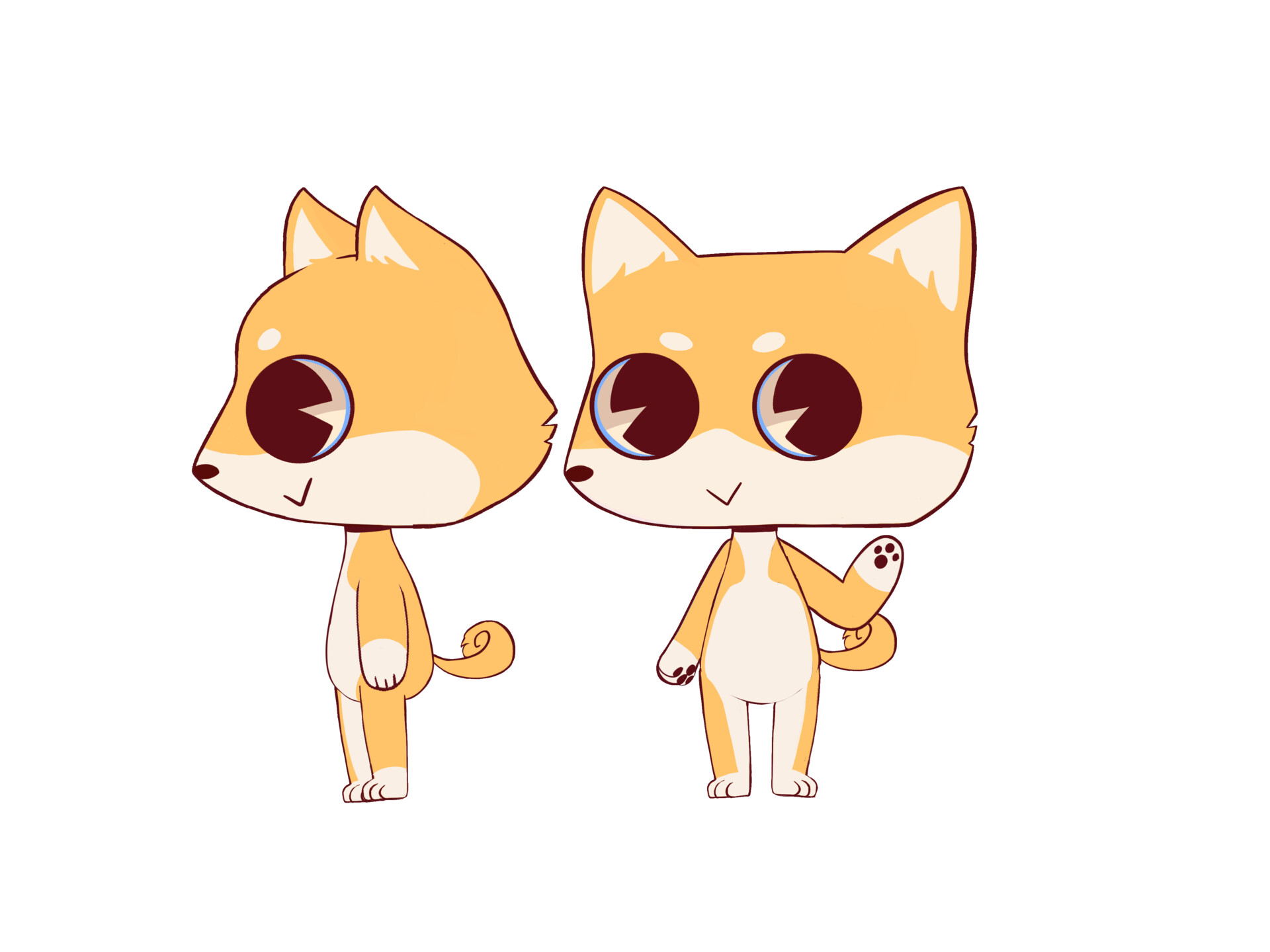 ArtStation - 2d animation puppet design