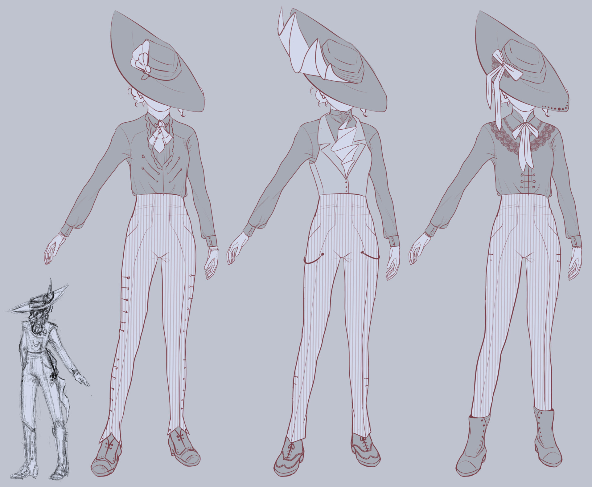 how to draw thief clothes